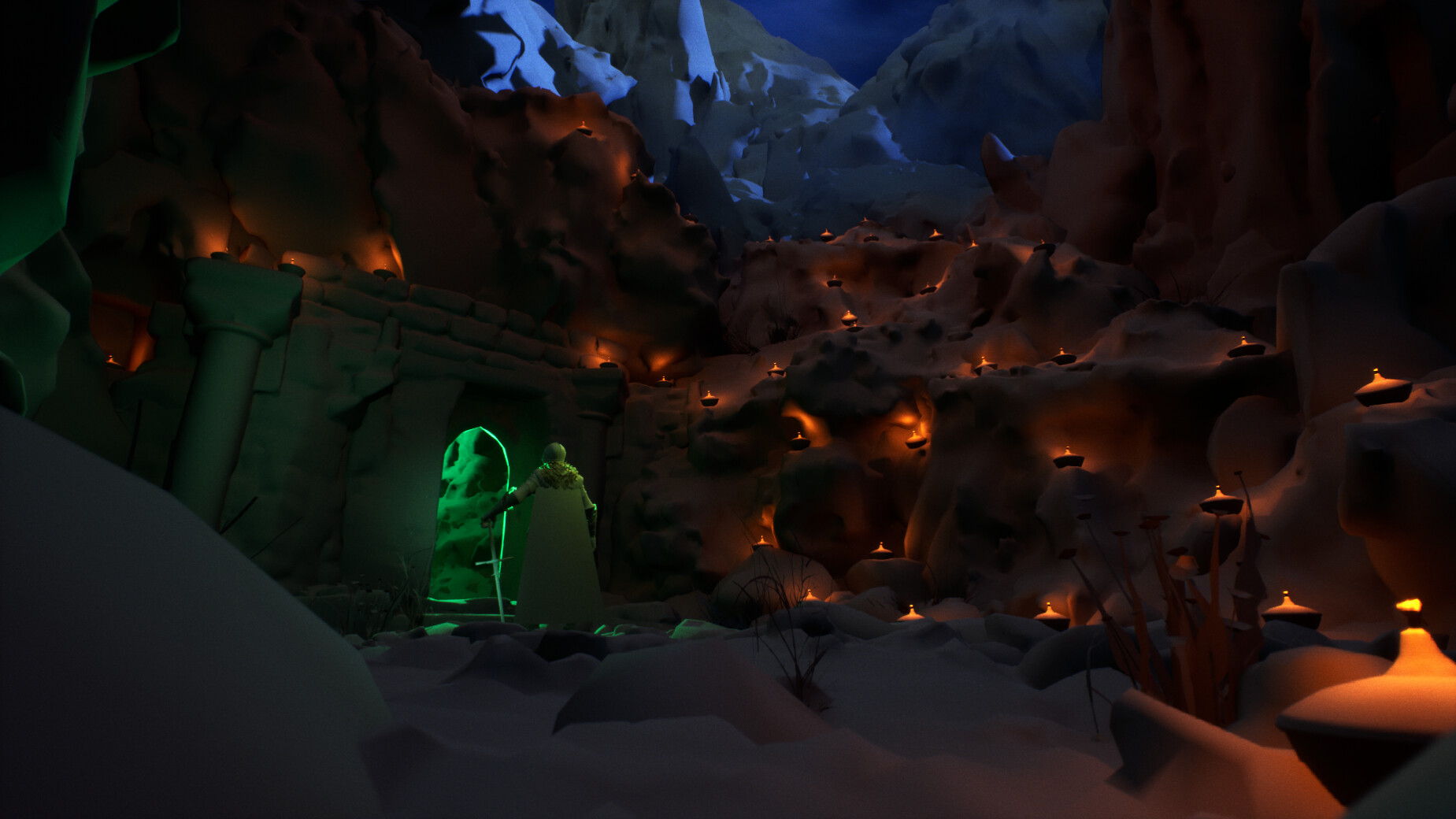 Jack Purdy - Medieval - Lighting Practice