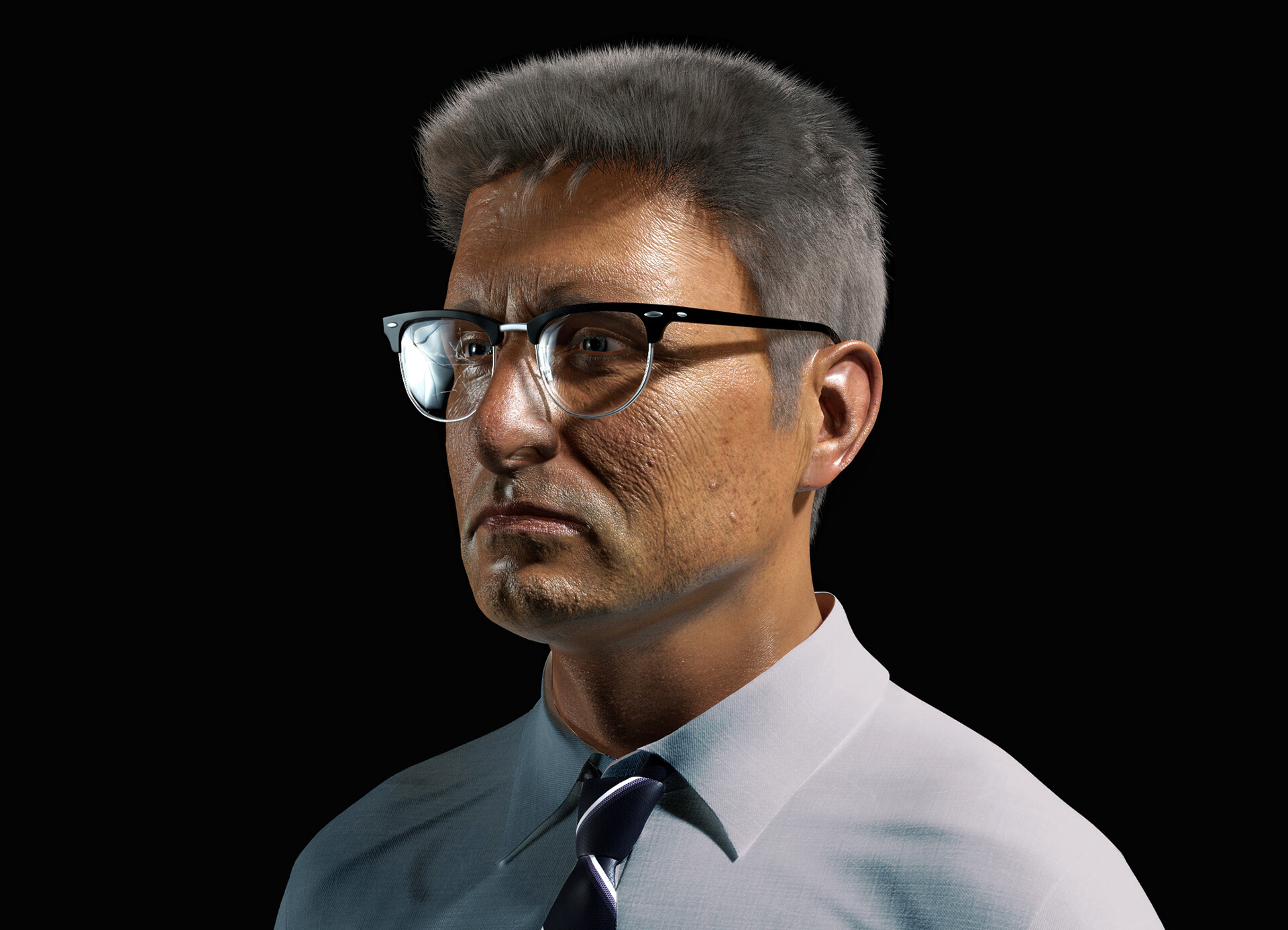 Piotr Miśkiewicz - William Foster, (Michael Douglas) from movie Falling ...