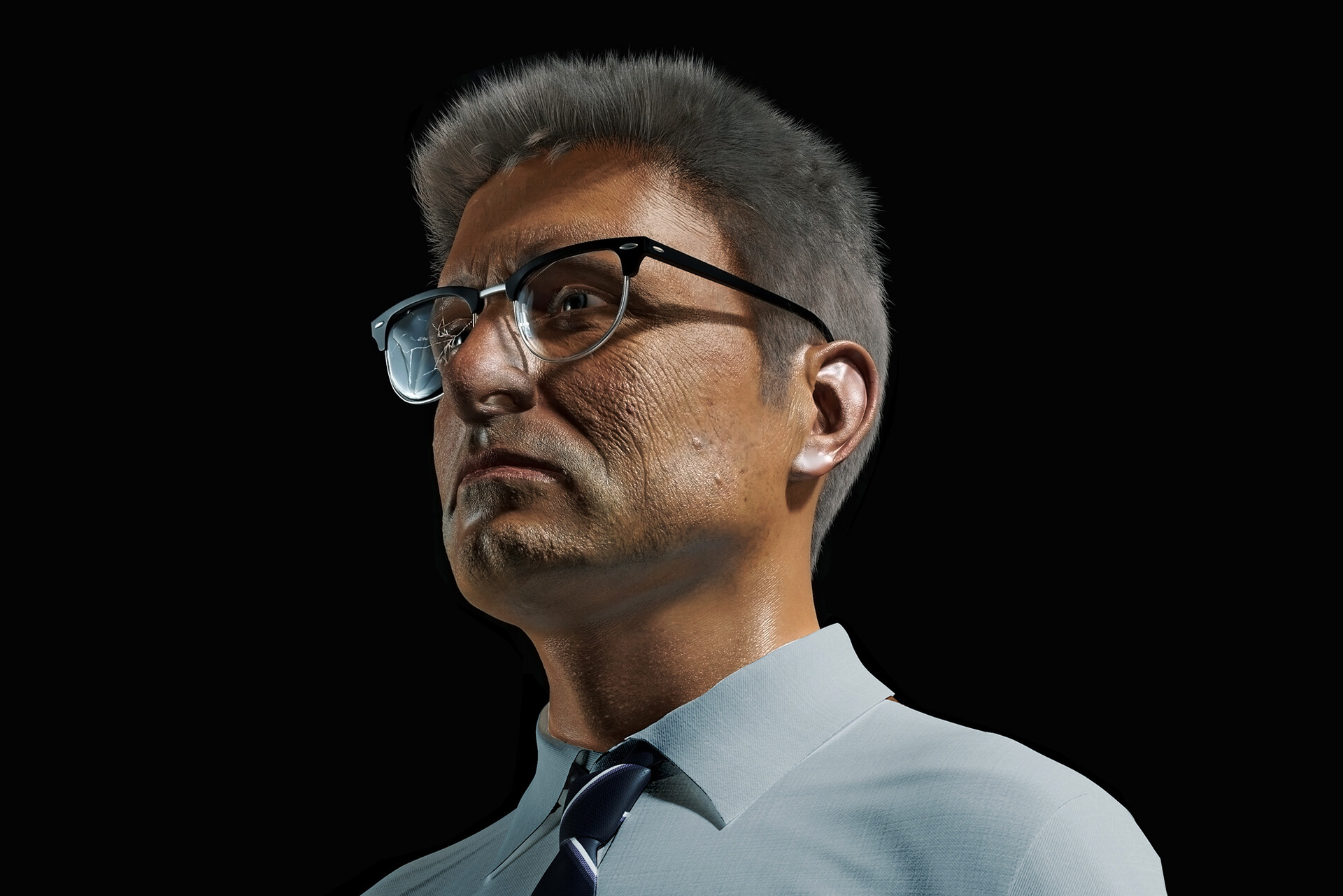 Piotr Miśkiewicz - William Foster, (Michael Douglas) from movie Falling ...