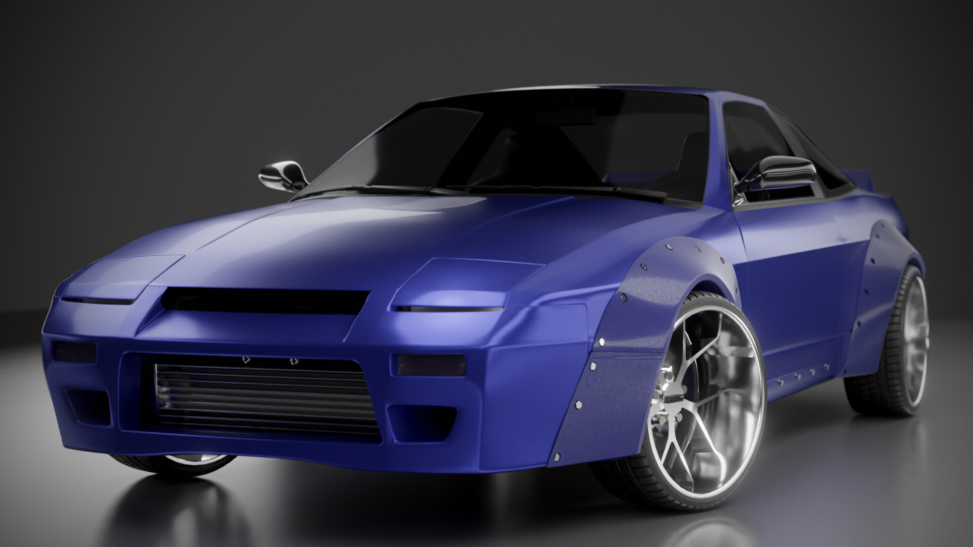 Nissan 240sx S13 Wide Body Kit