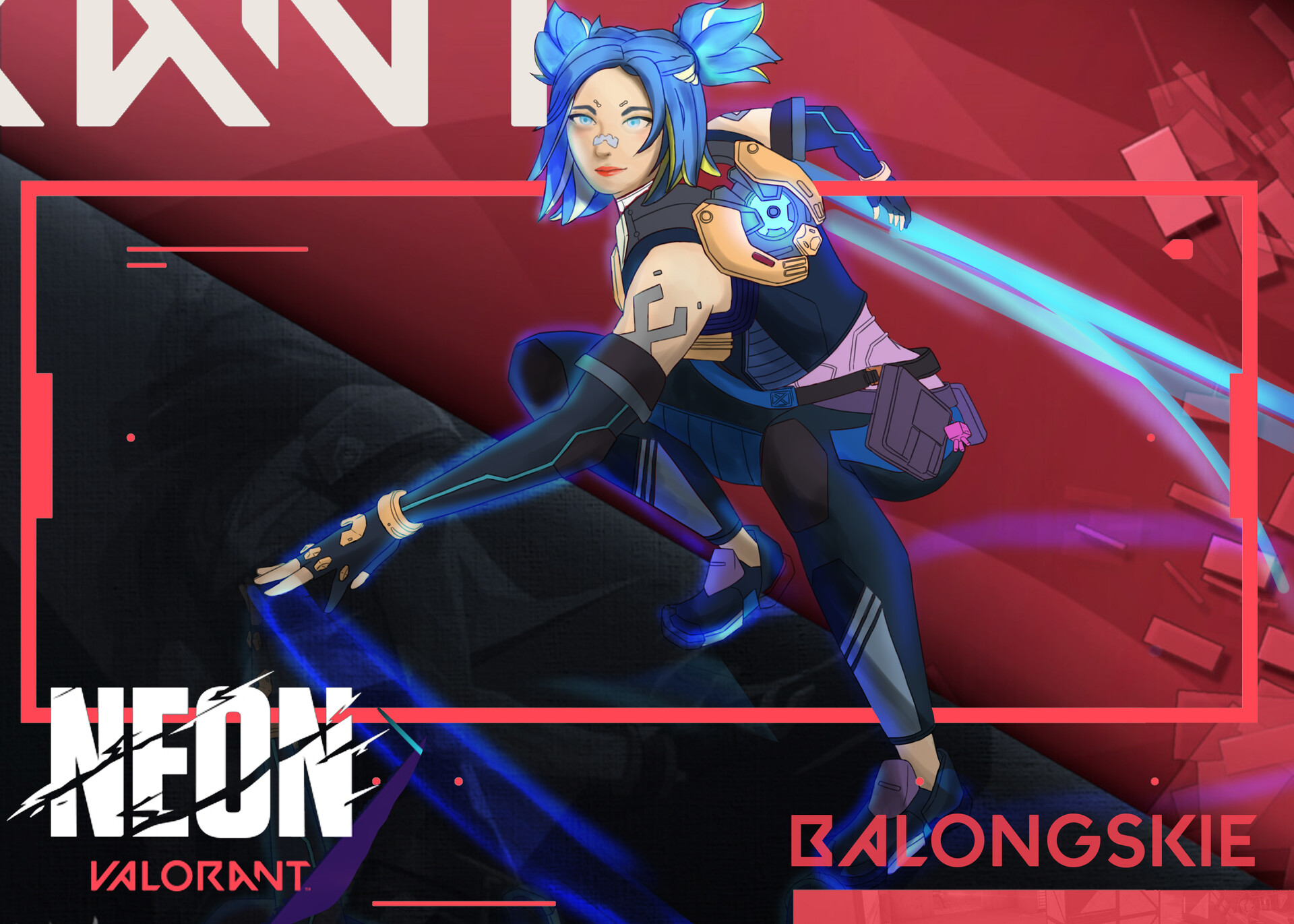 ArtStation - NEON VALORANT