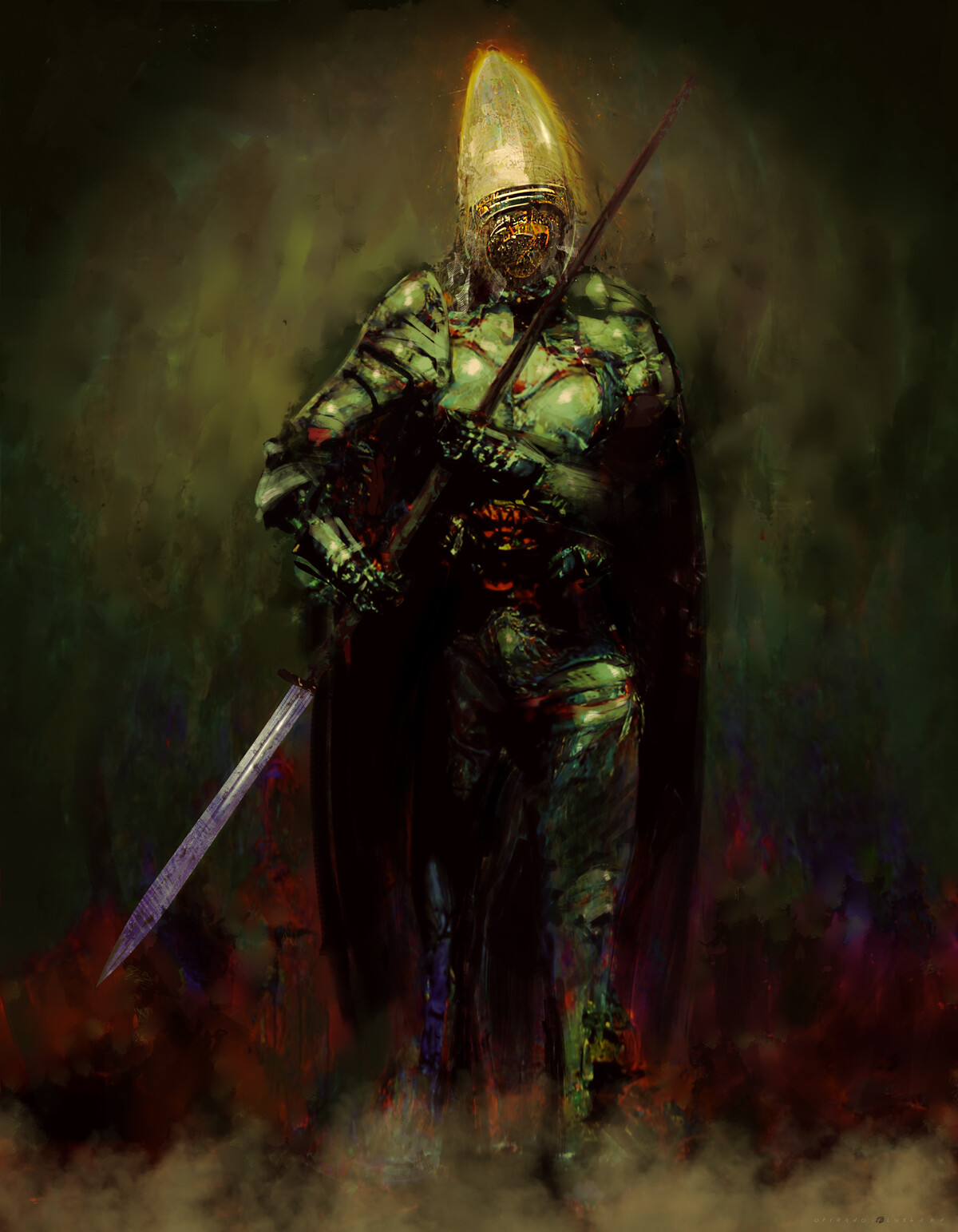 ArtStation - Warrior monk droid