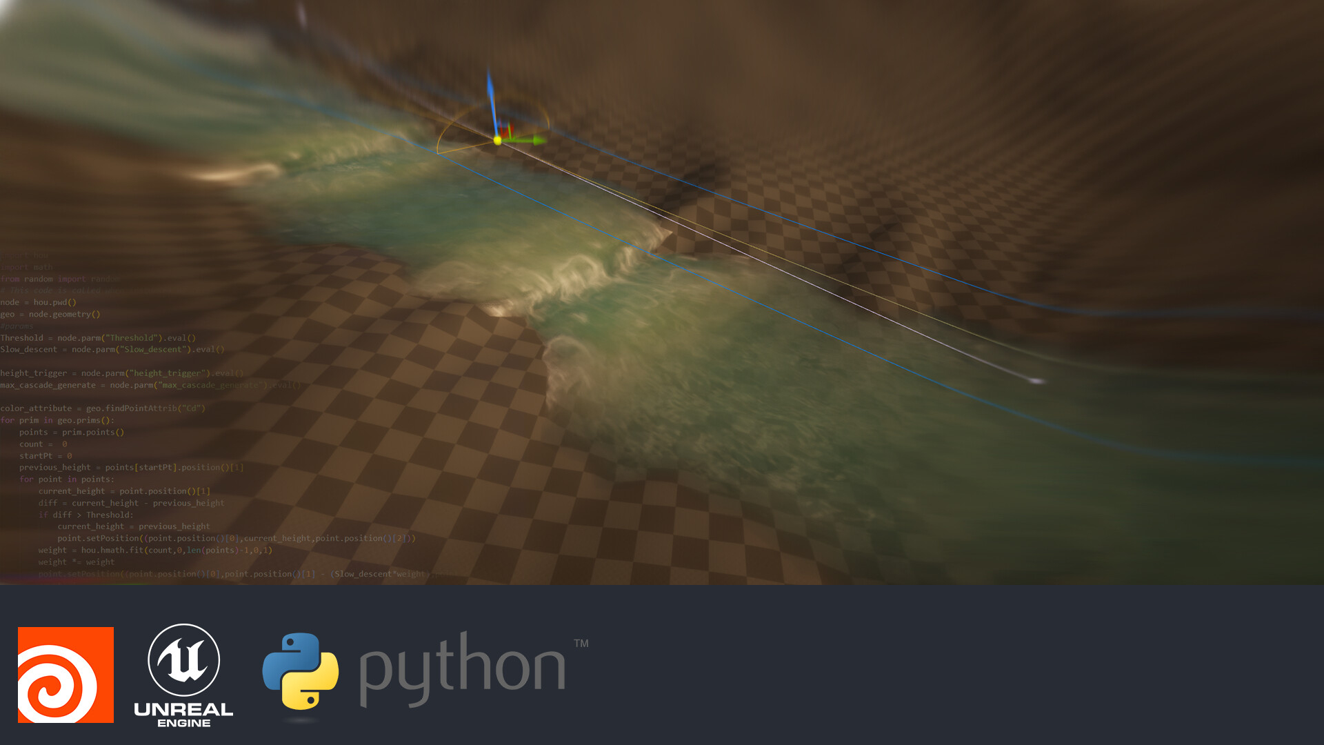 ArtStation - Houdini / Unreal River tool tutorial series
