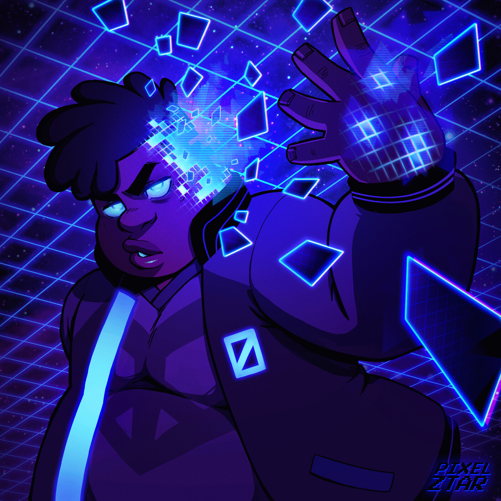 Joan Tico Visconti - Glitch ÆON - Cast Illustrations