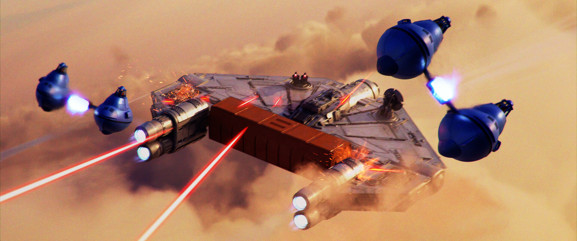 ArtStation - YT-3100 Getaway