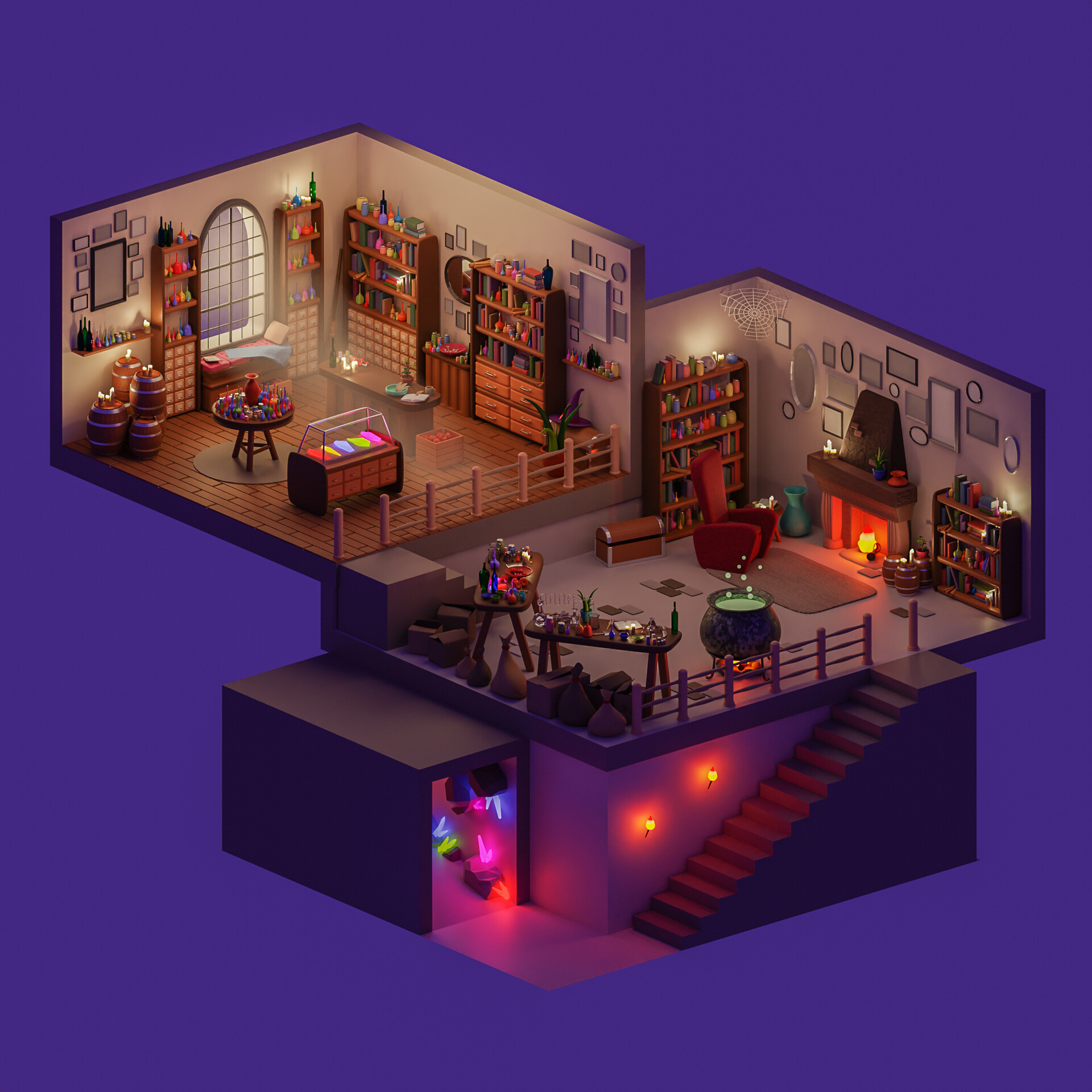 ArtStation - Potion Shop