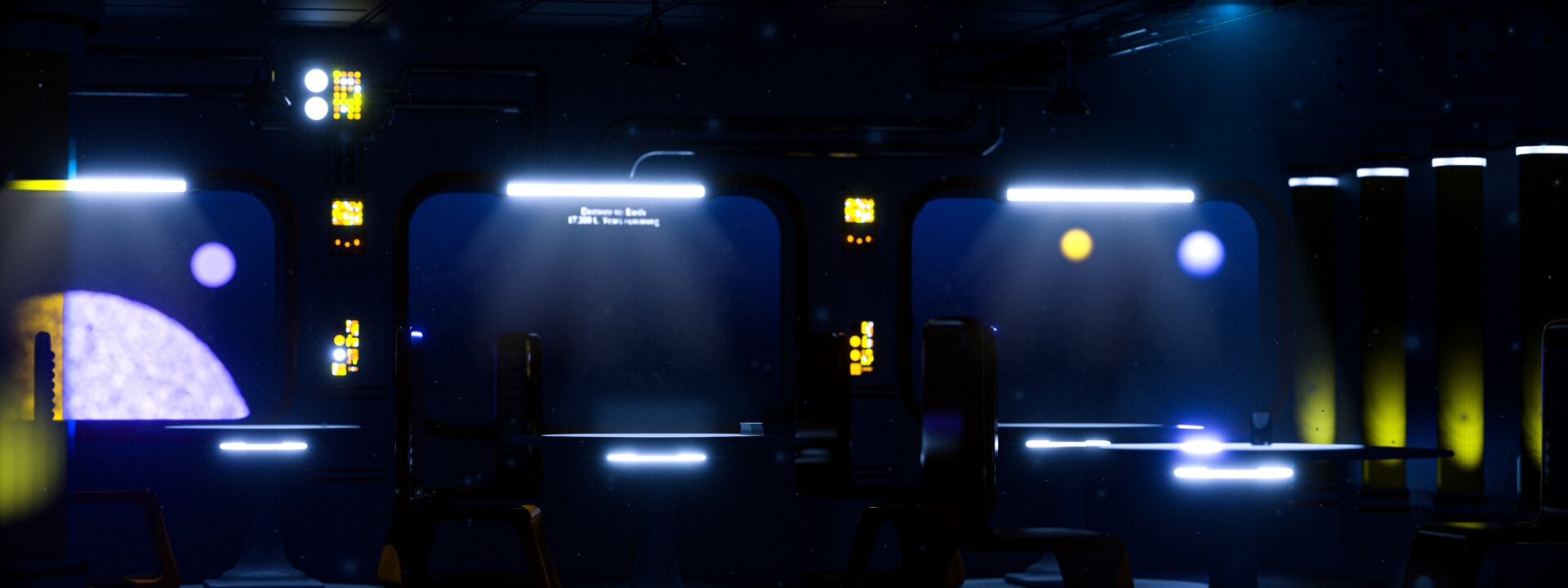 ArtStation - Nighttime on deck