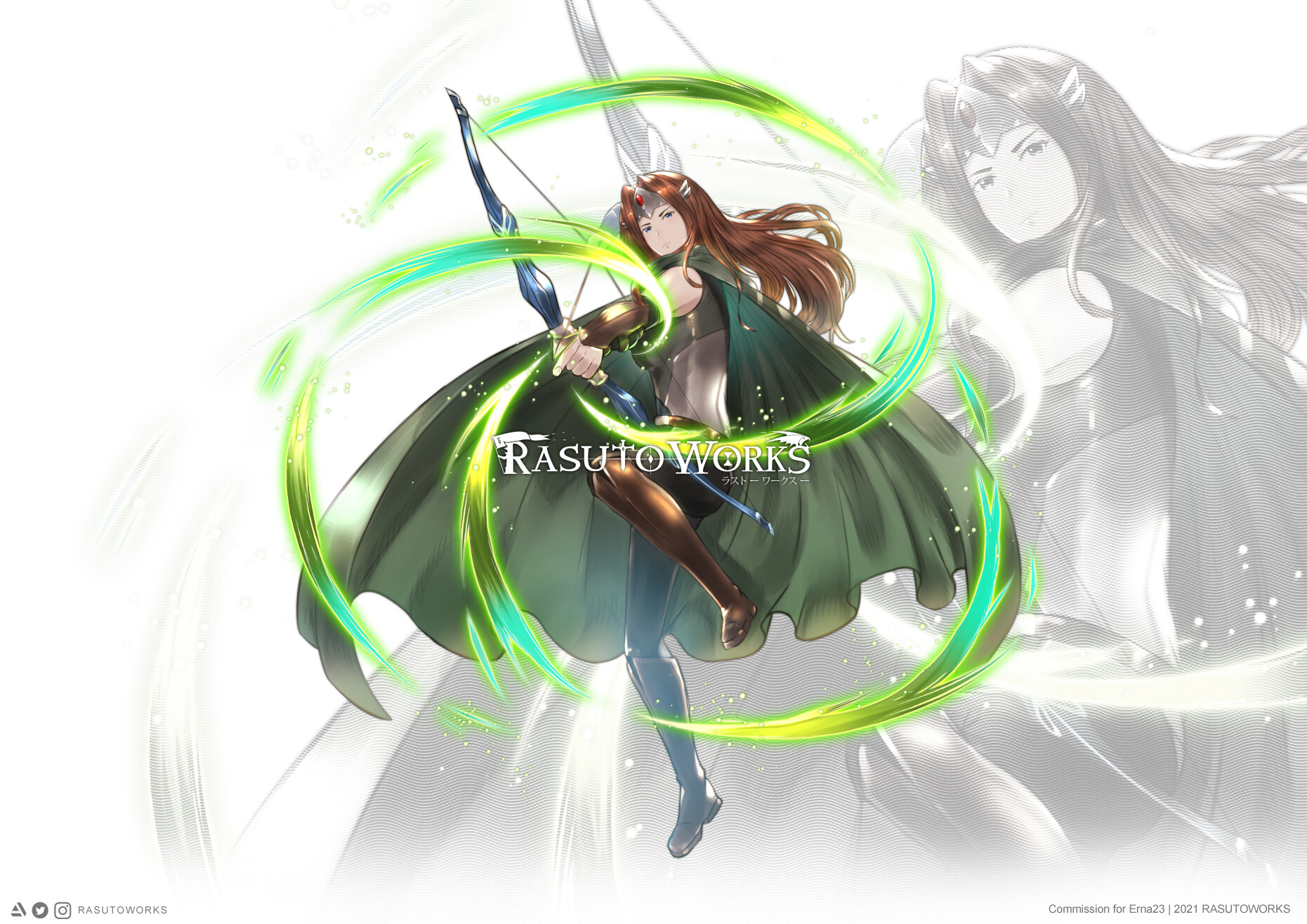 ArtStation - Mirana, the Princess of the Moon