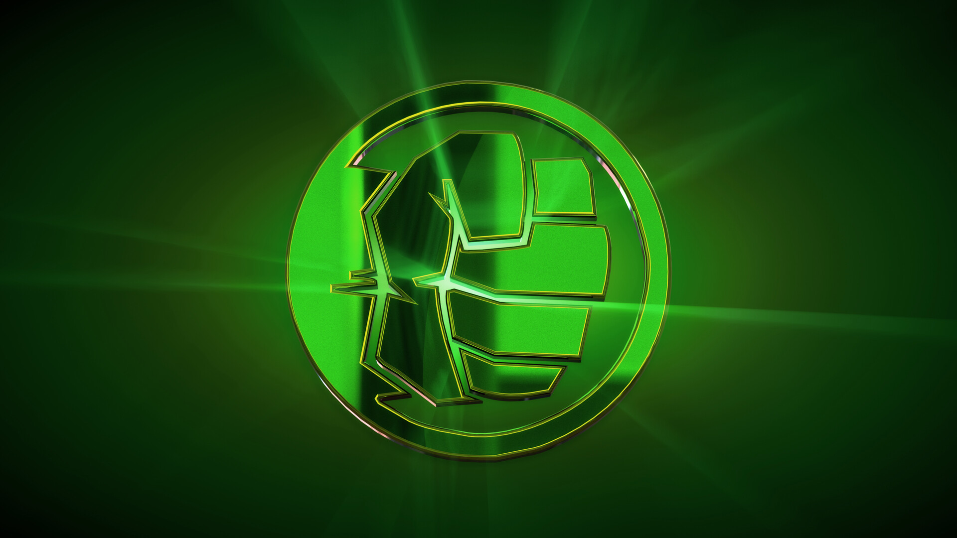 Hulk Logo Wallpaper