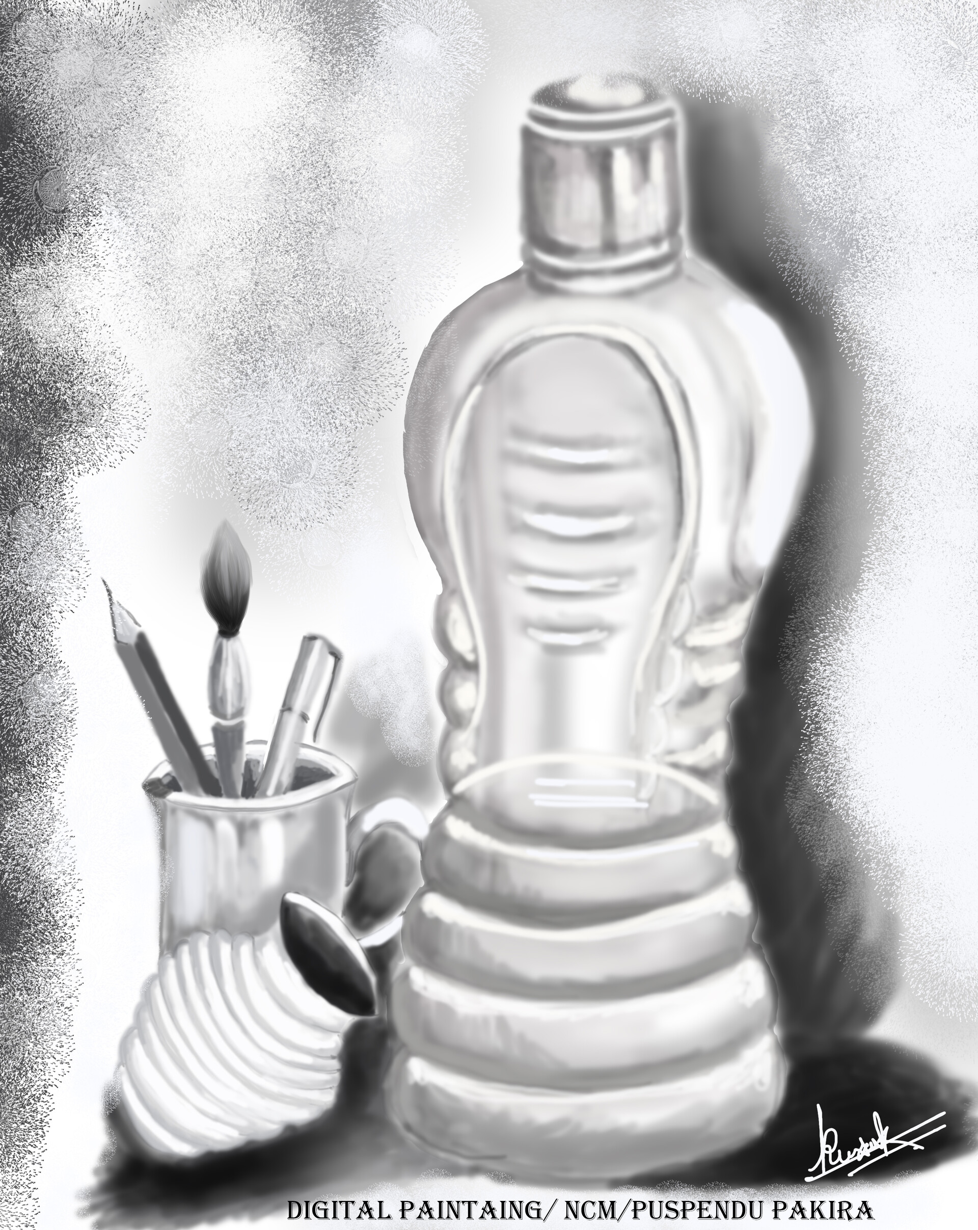 ArtStation - Digital pencil sketch