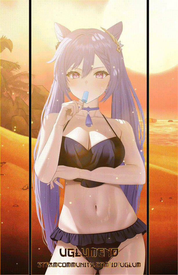 ArtStation - Steam ArtWork Showcase - Keqing