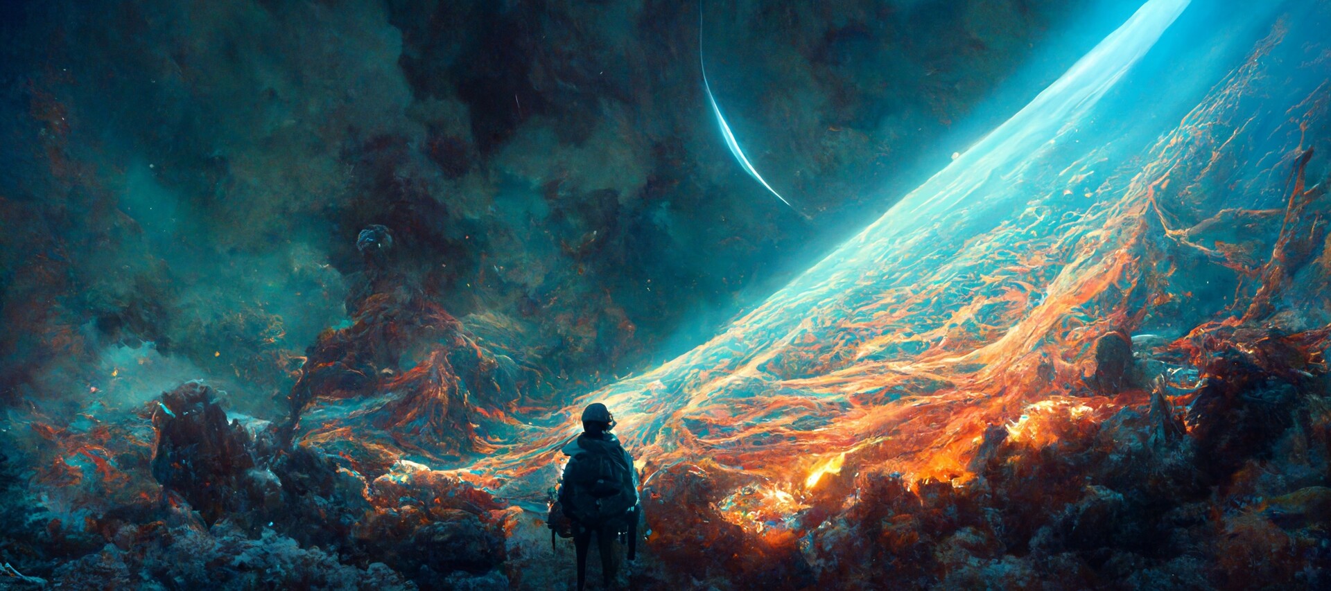 ZC - MidJourney AI Experiment - Planet Uncharted