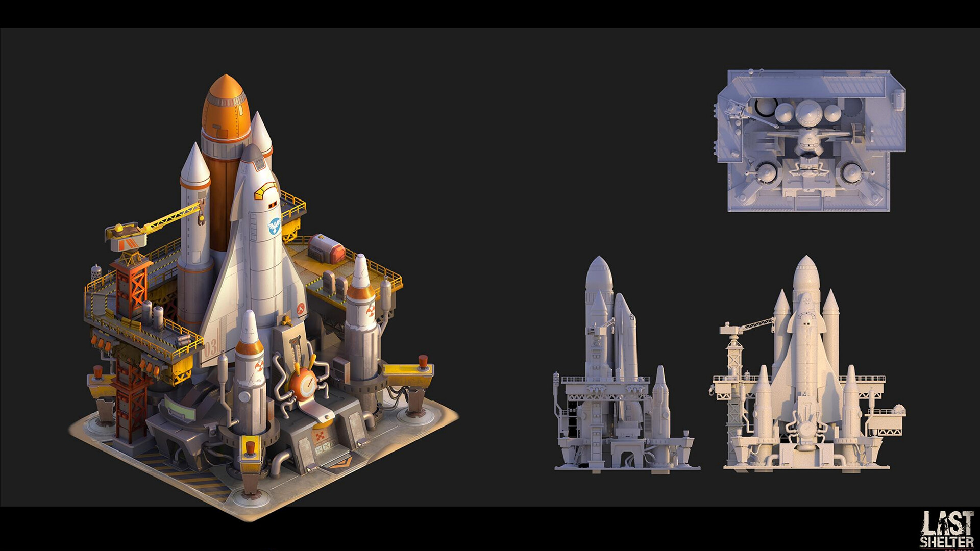 ArtStation - ROCKET BASE
