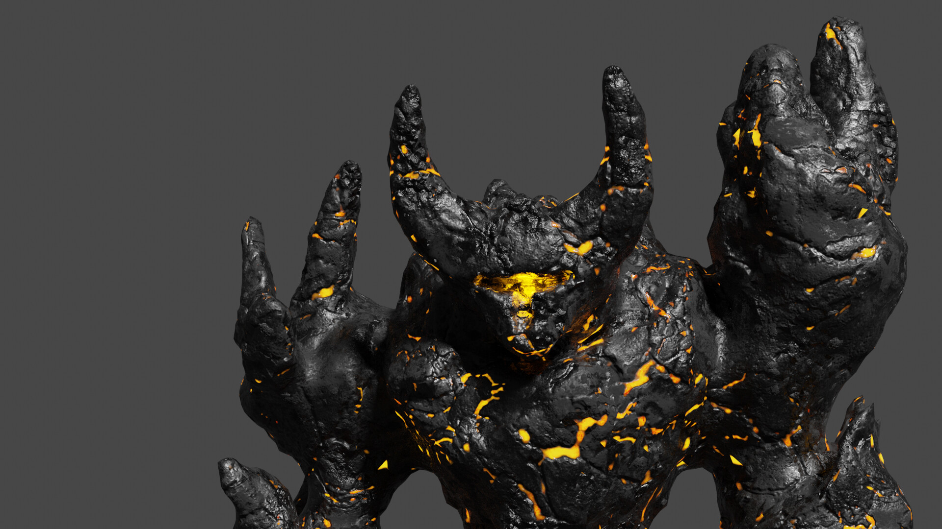 ArtStation - Lava Golem