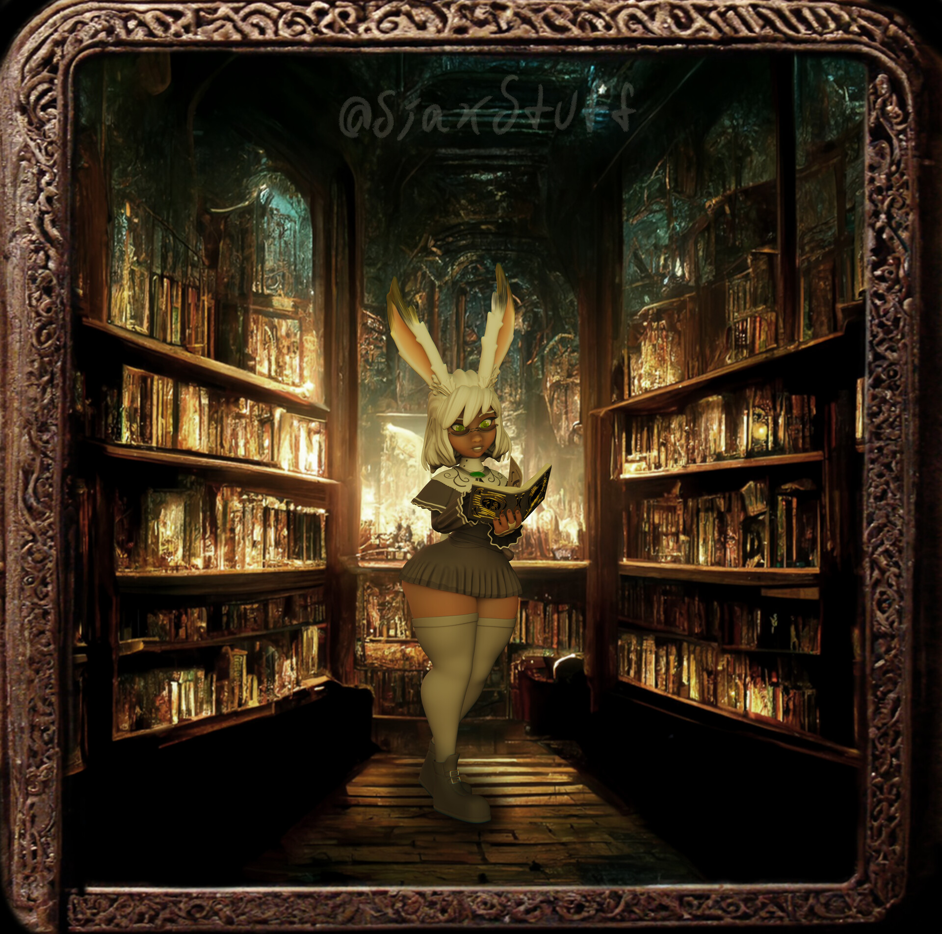 ArtStation - Library Viera