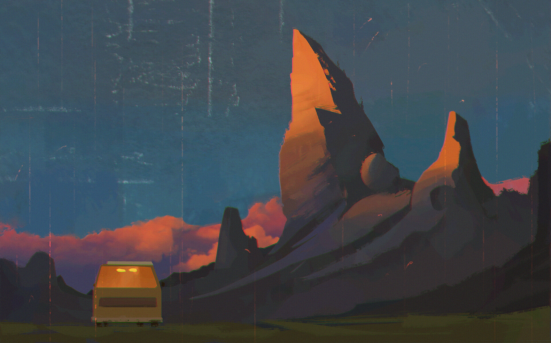 ArtStation - Wanderers of the South - Trona Pinnacles