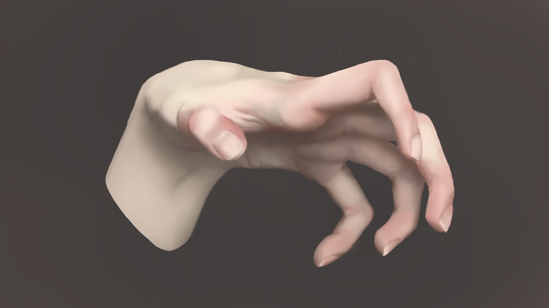 ArtStation - Hand study
