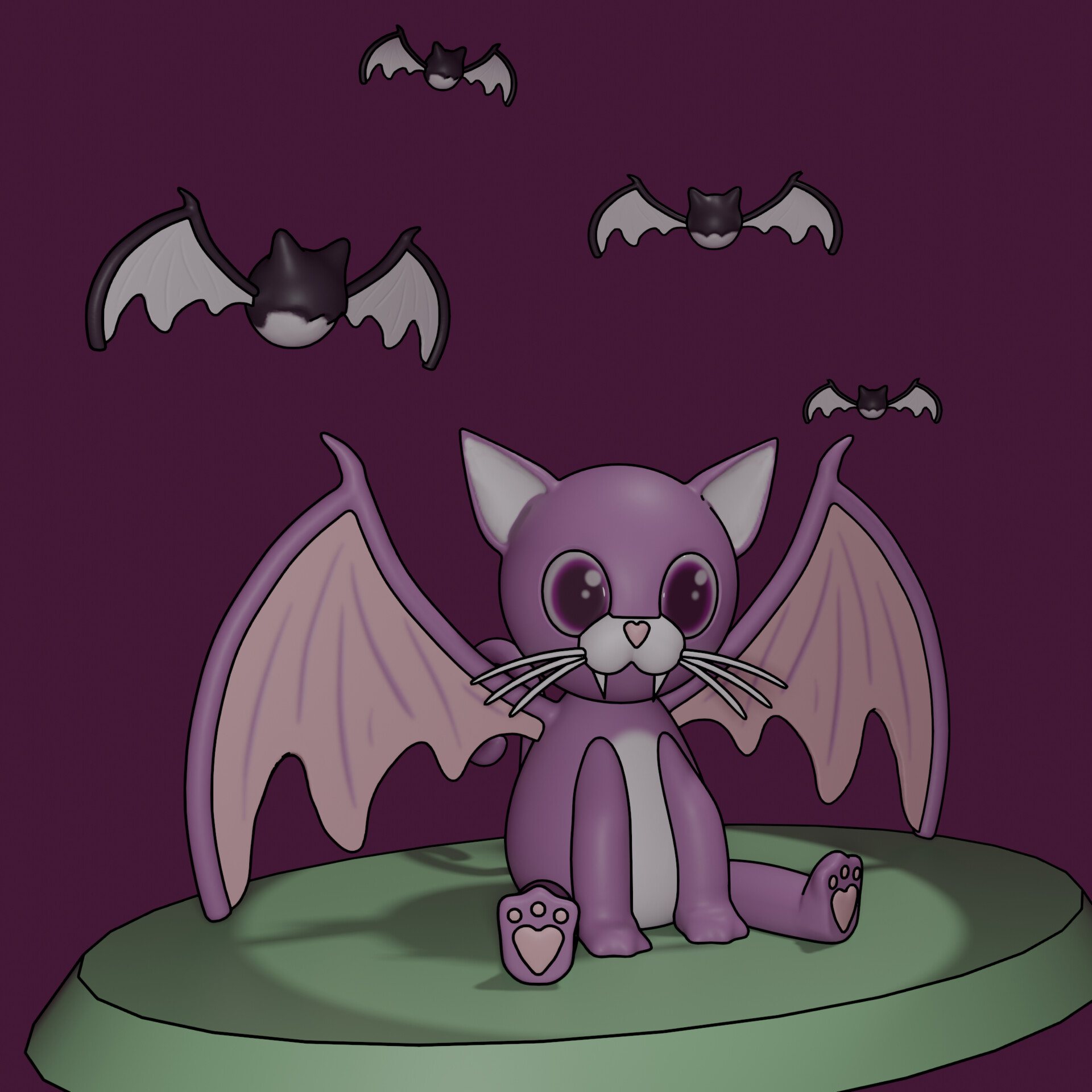 ArtStation - Vampire Cat