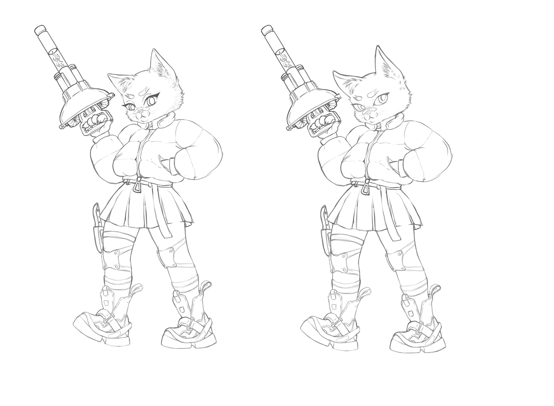 Ekaterina Domareva KATIZA - Stages of creating the character "Alice"