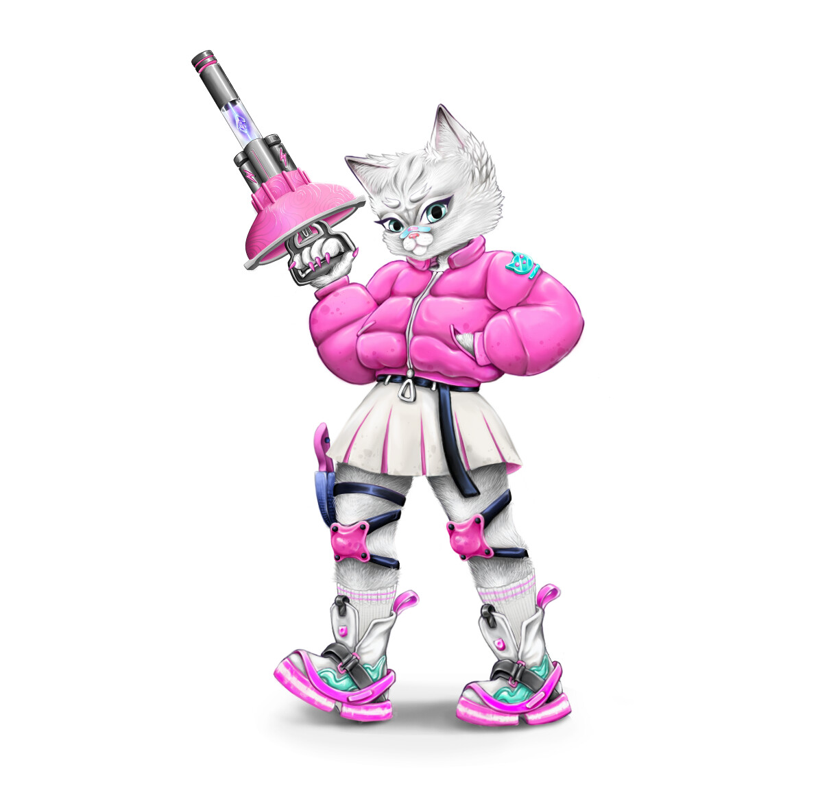 Ekaterina Domareva KATIZA - Stages of creating the character "Alice"