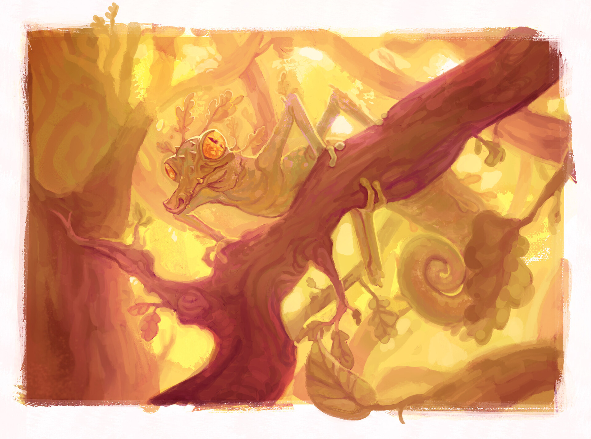 ArtStation - Honeydew Dragon