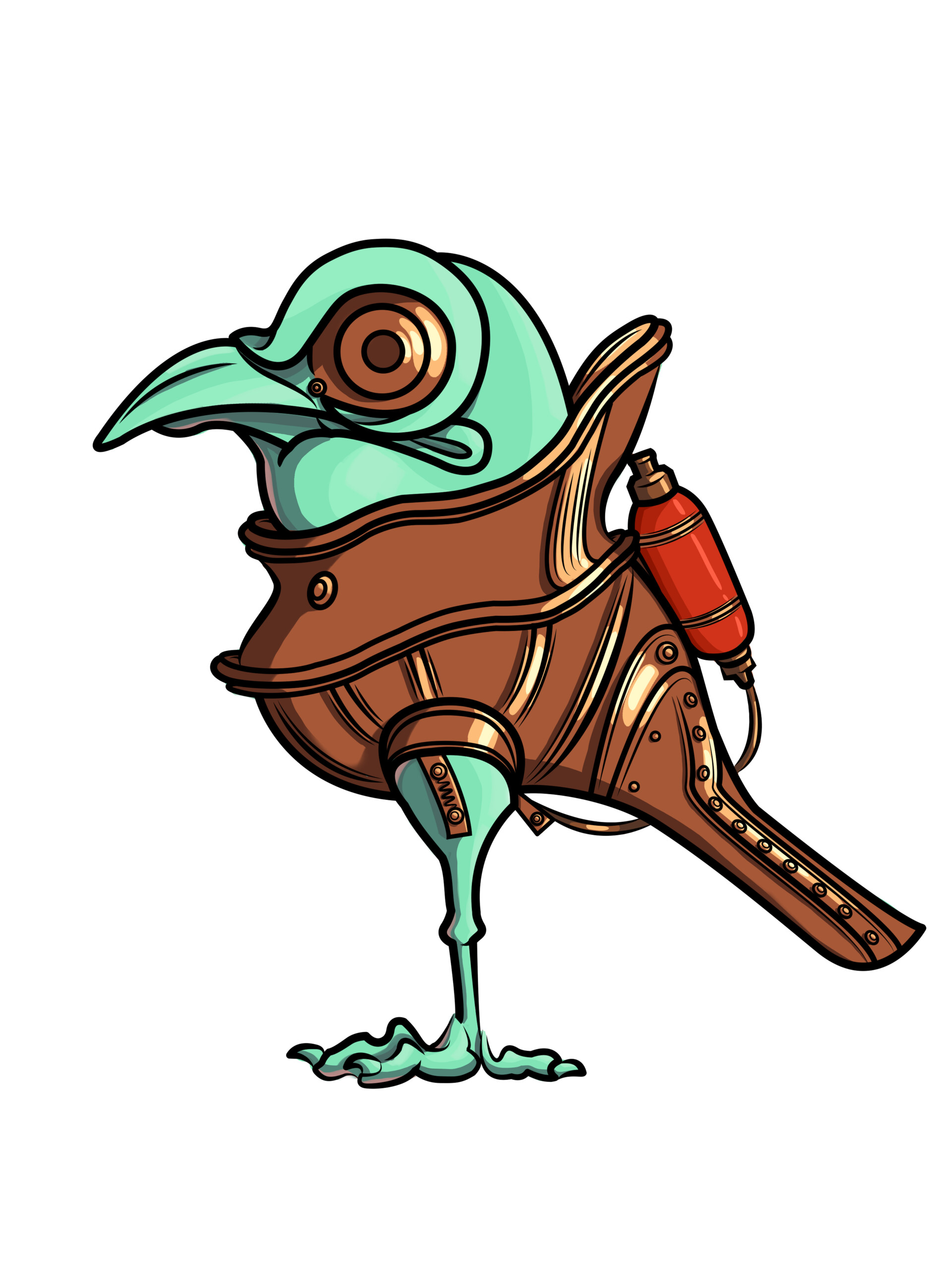 ArtStation - Crow mech