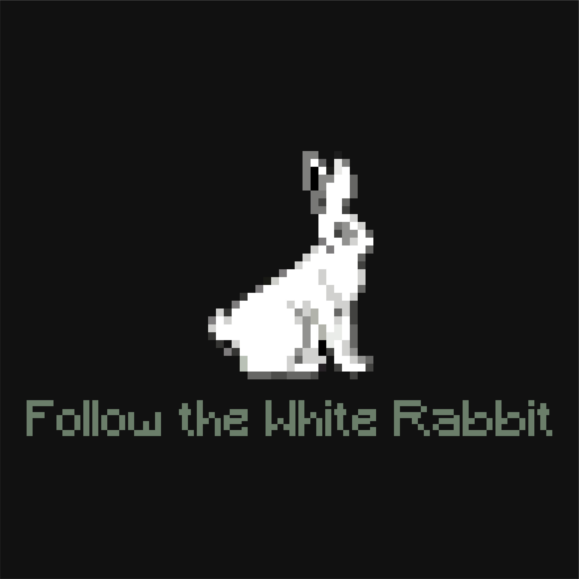 ArtStation - The Pixel White Rabbit