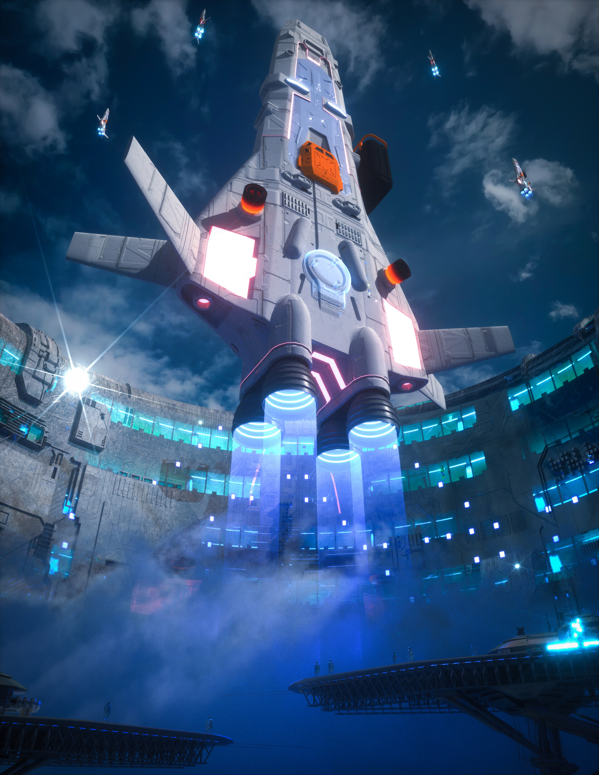 Megastructures Orbital Ring 2, Neil Blevins : ImaginaryStarships Megastructures Orbital Ring 2, Neil Blevins : ImaginaryStarships