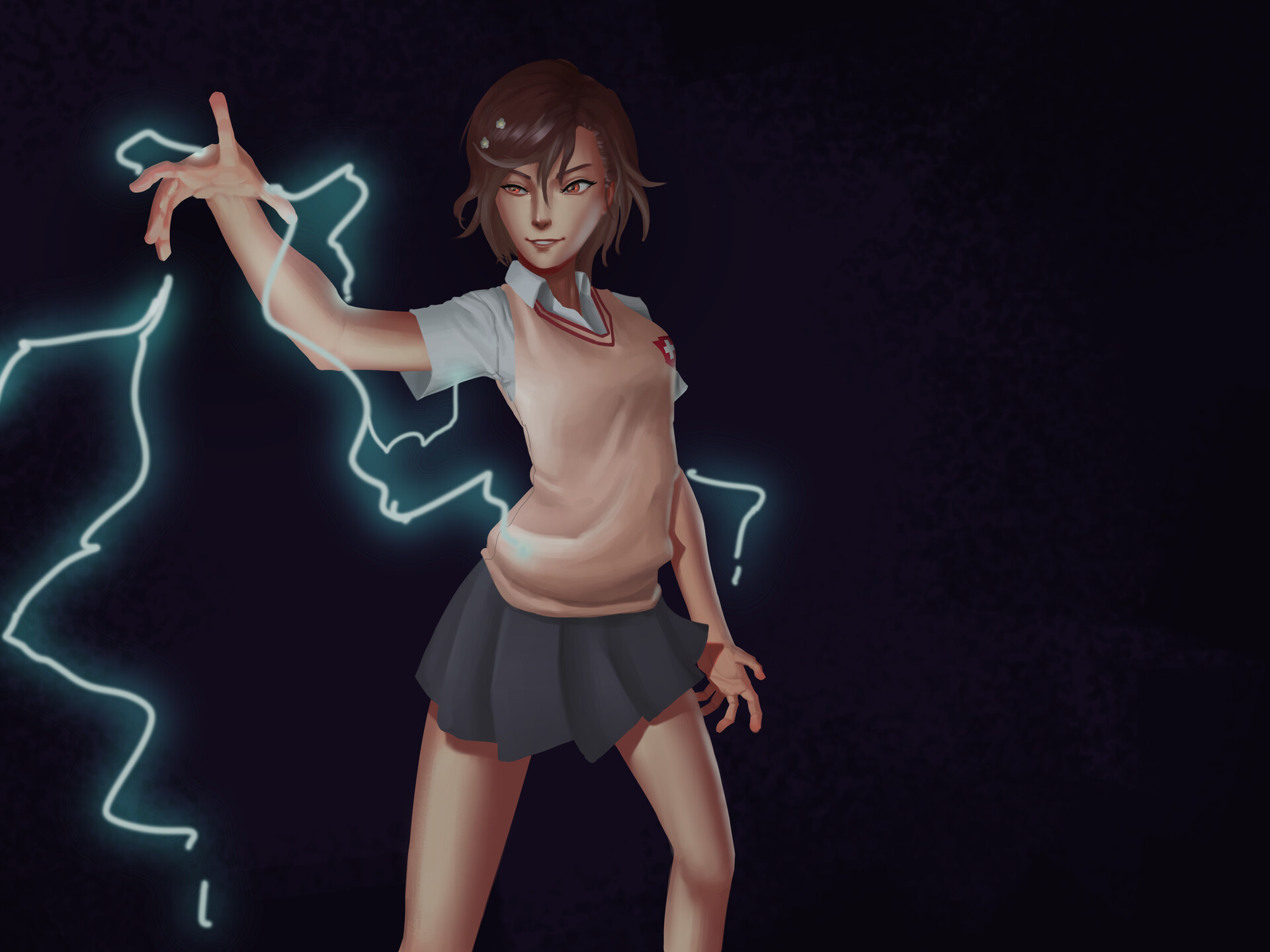 ArtStation - Misaka Mikoto Fanart