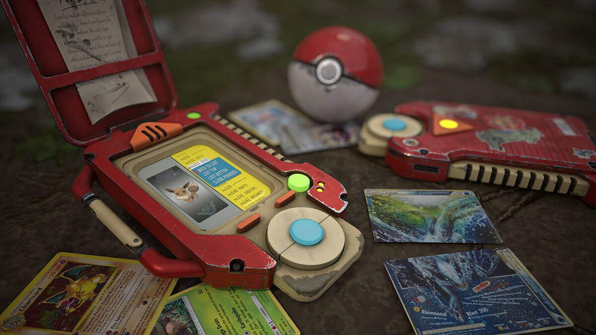 Pokemon Sinnoh Pokedex Toy