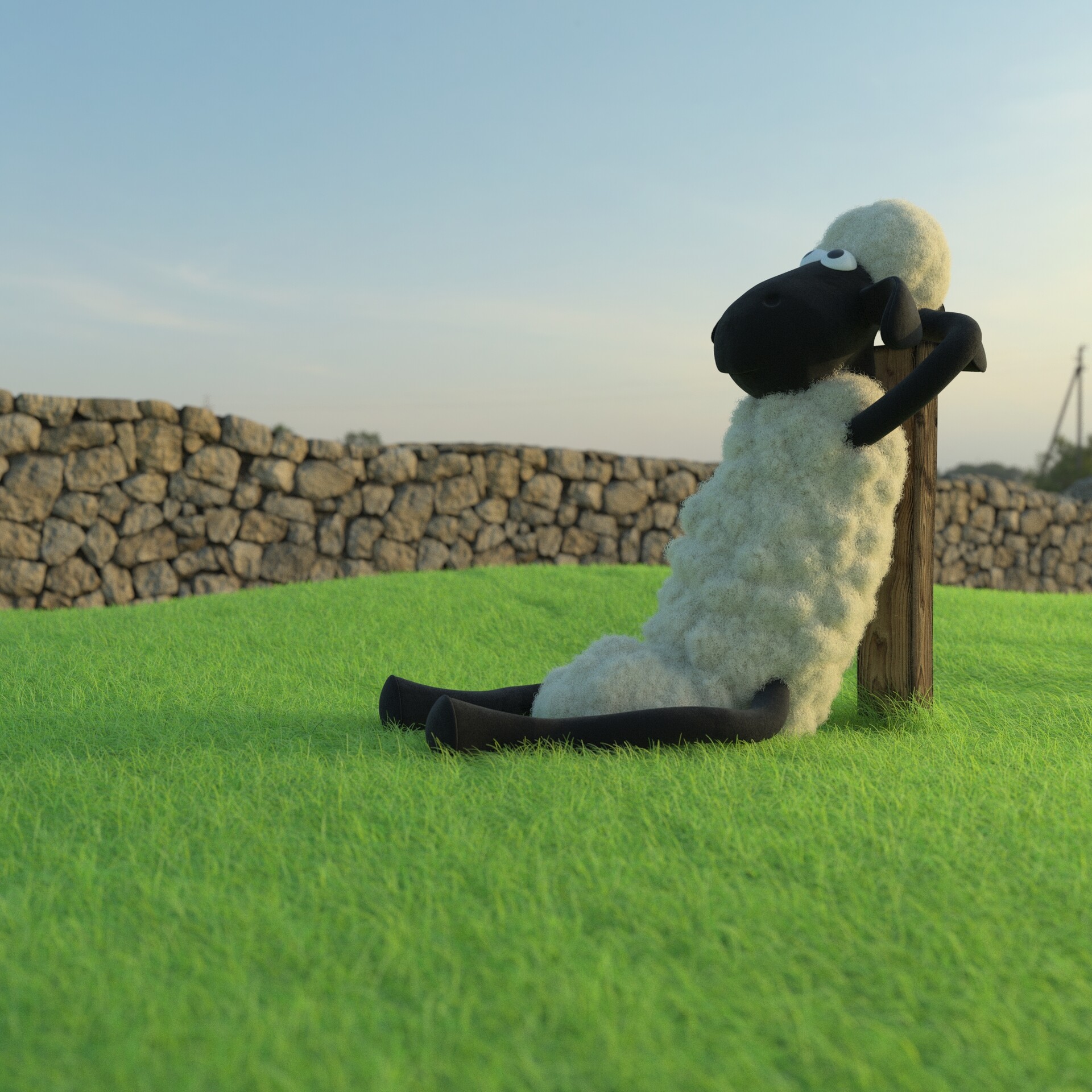 ArtStation - shaun the sheep