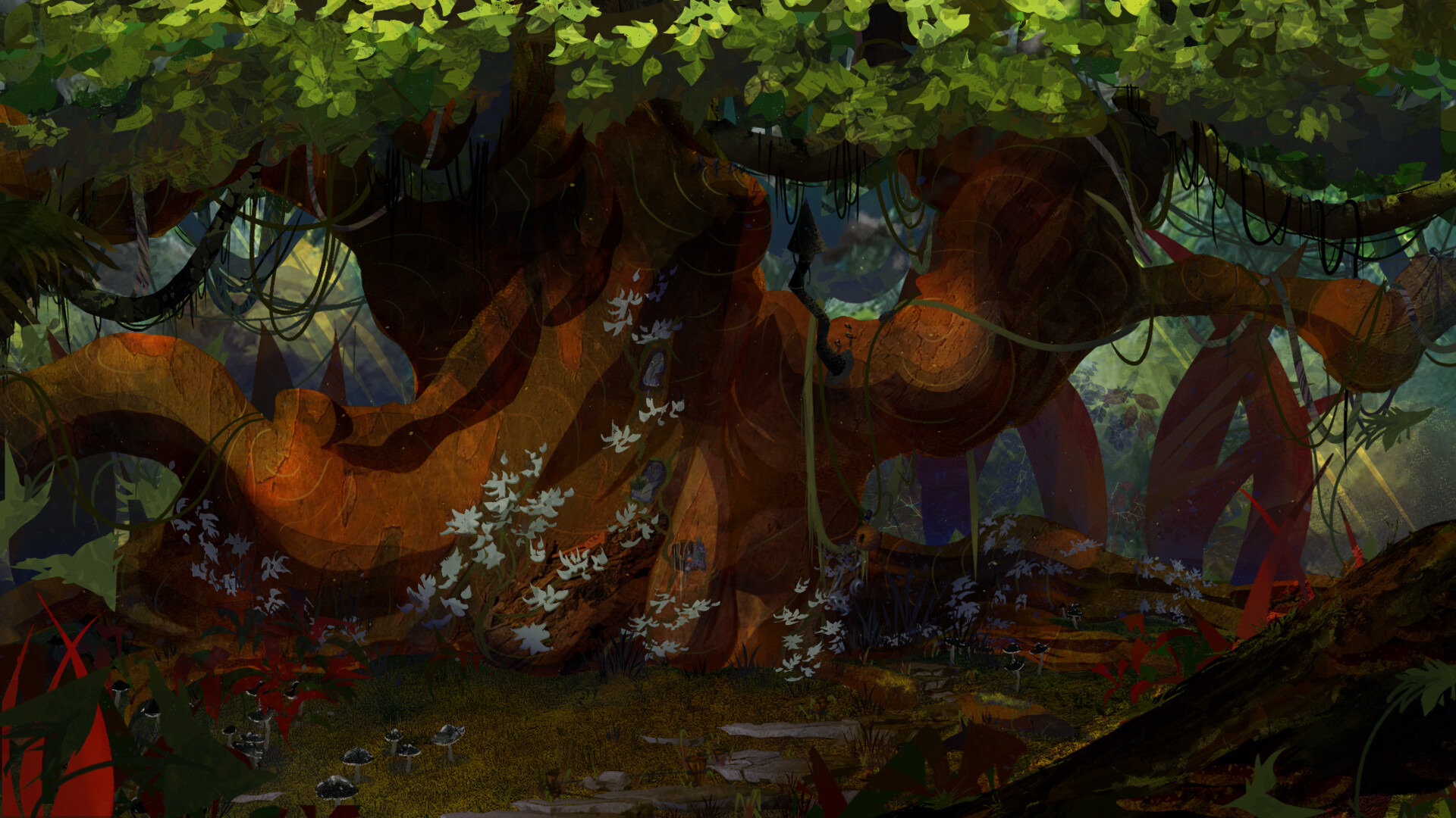 ArtStation - A Witch's House, A Druden