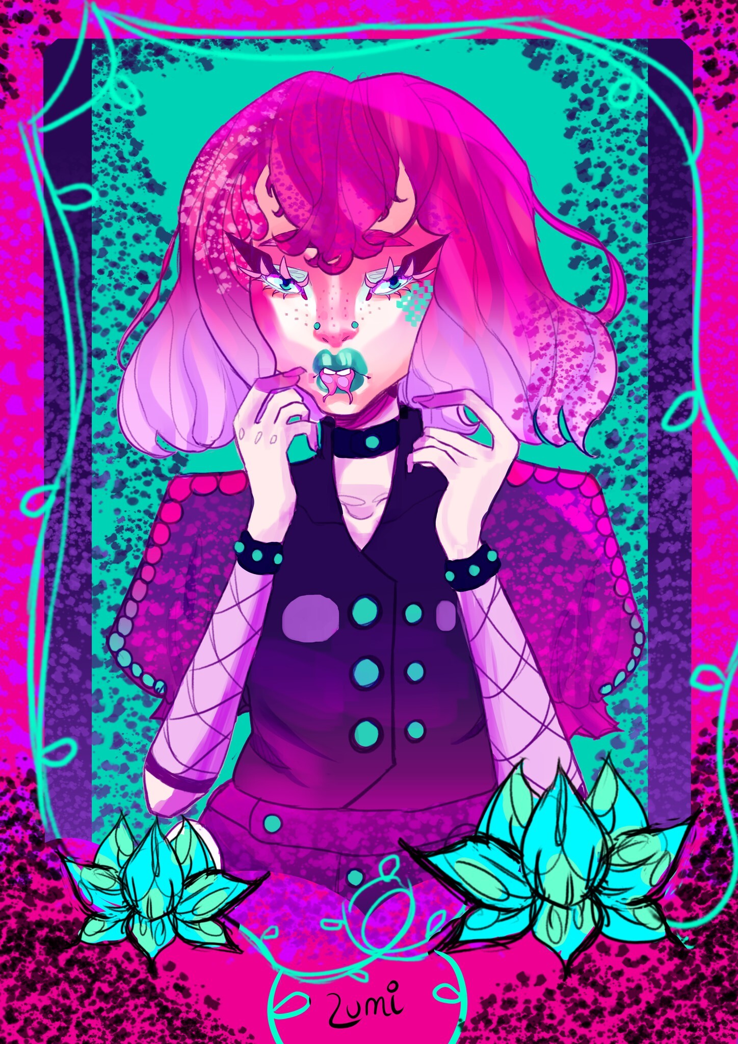 ArtStation - Split-Tongue Girl