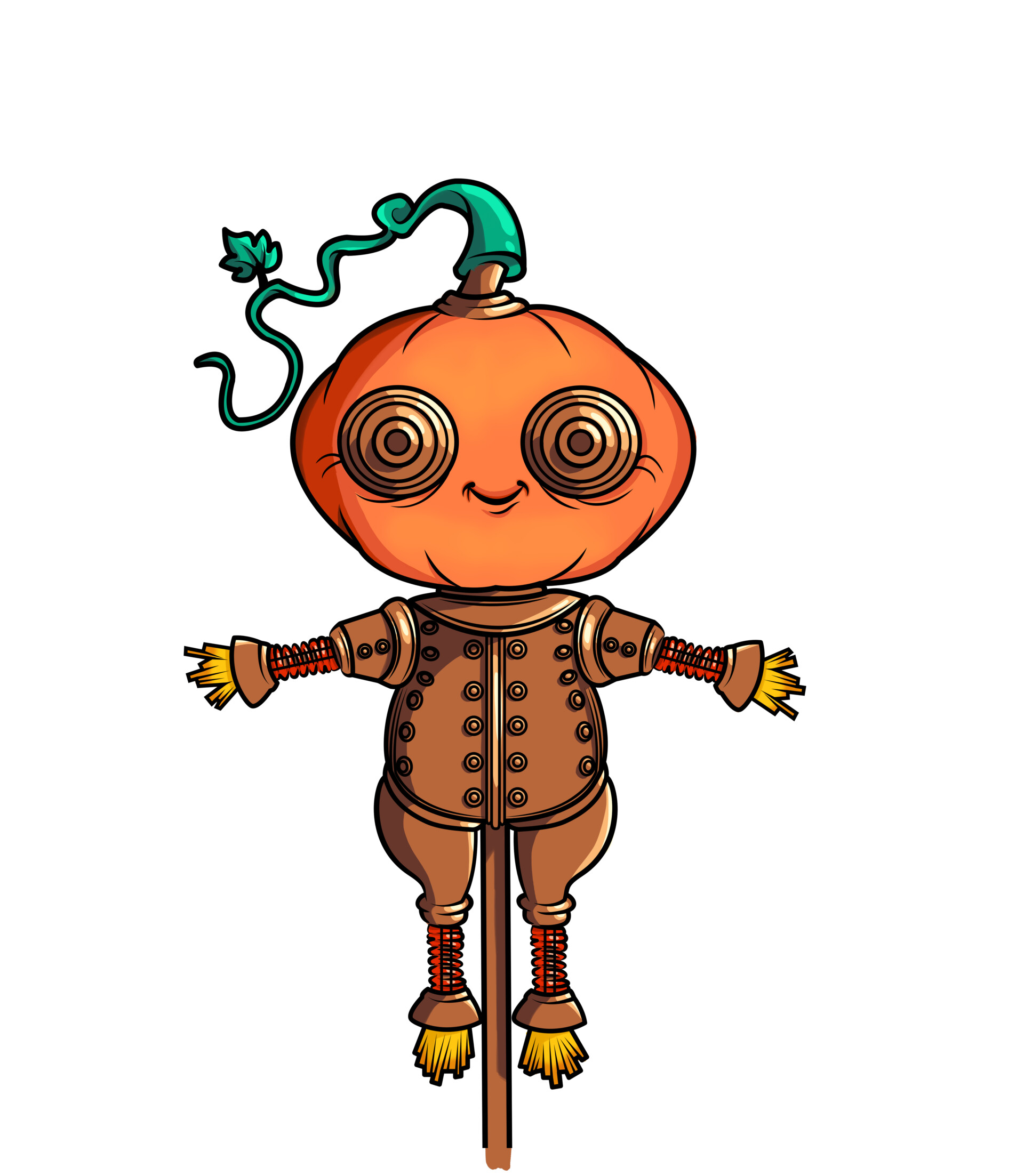 ArtStation - Pumpkin mech