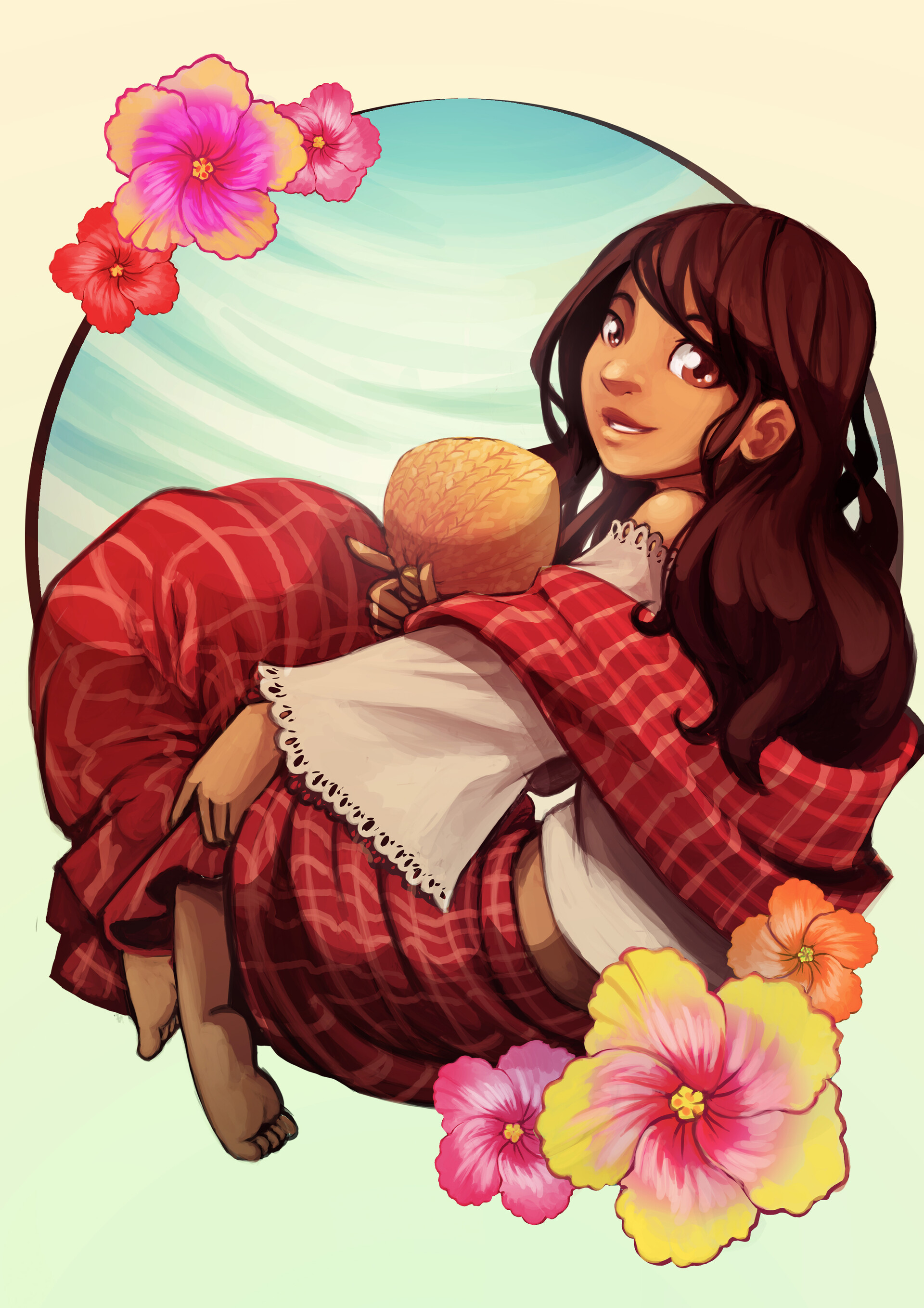 ArtStation - Filipiniana Pose