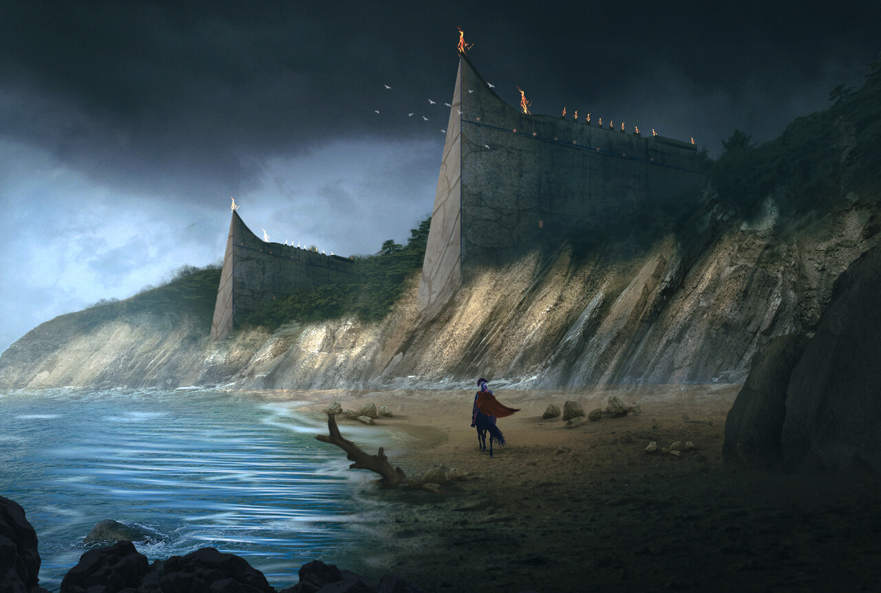 ArtStation - Beach Knight