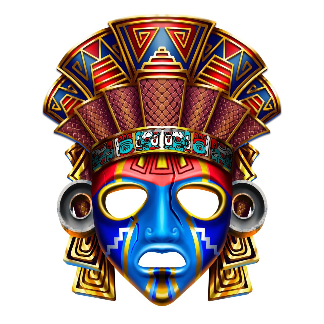 ArtStation - mask mayan