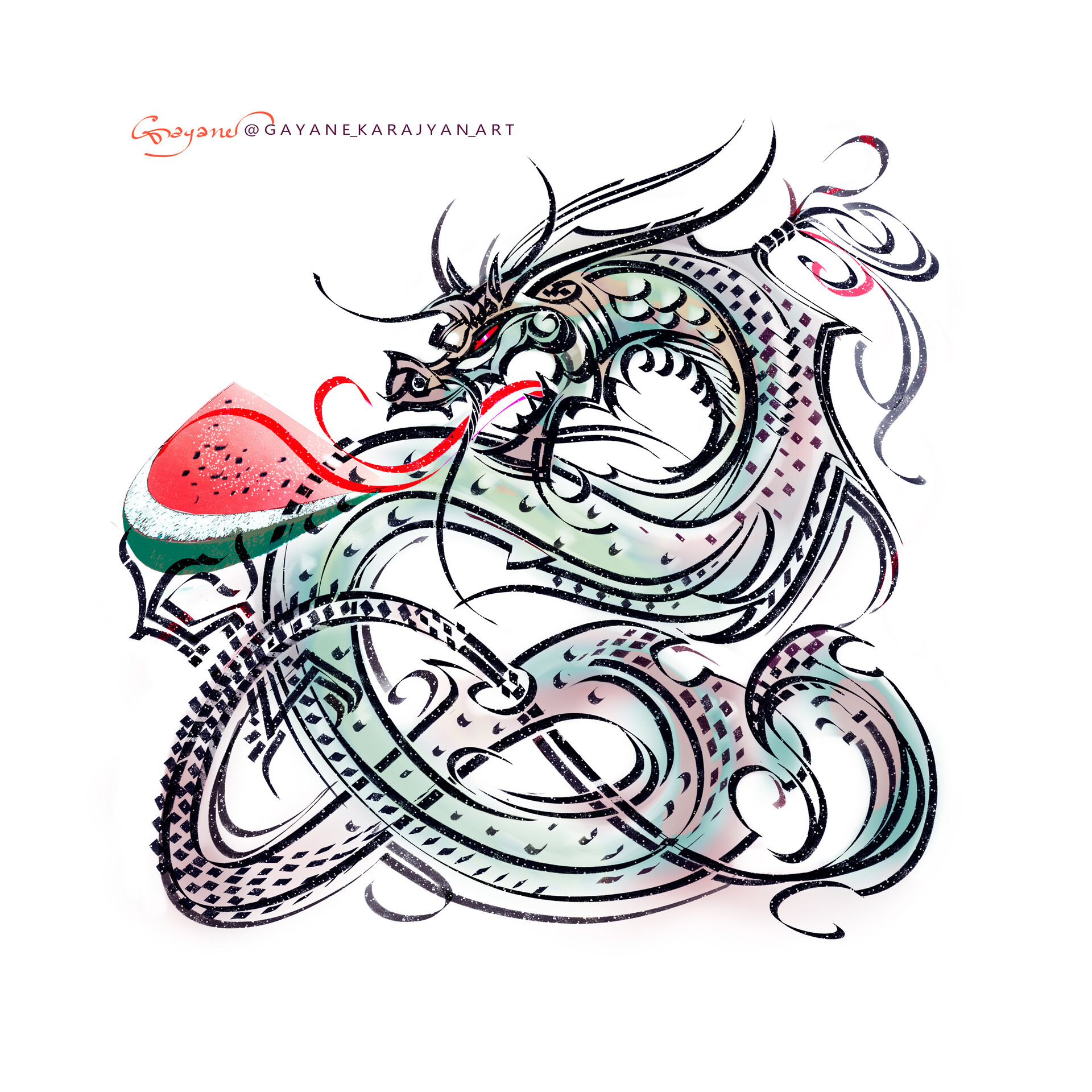 ArtStation - August Dragon