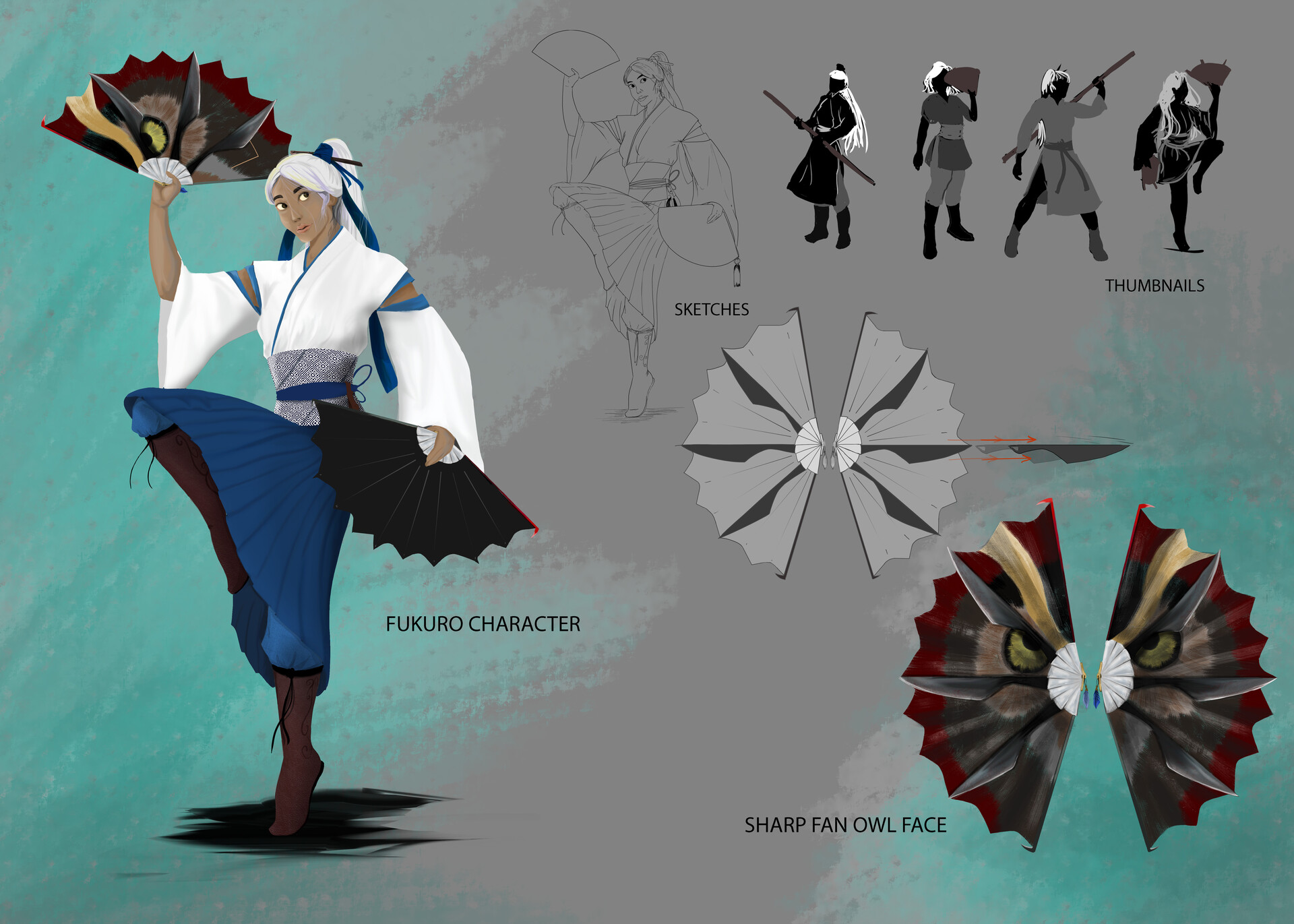 ArtStation - FUKURO THE ASSASSIN