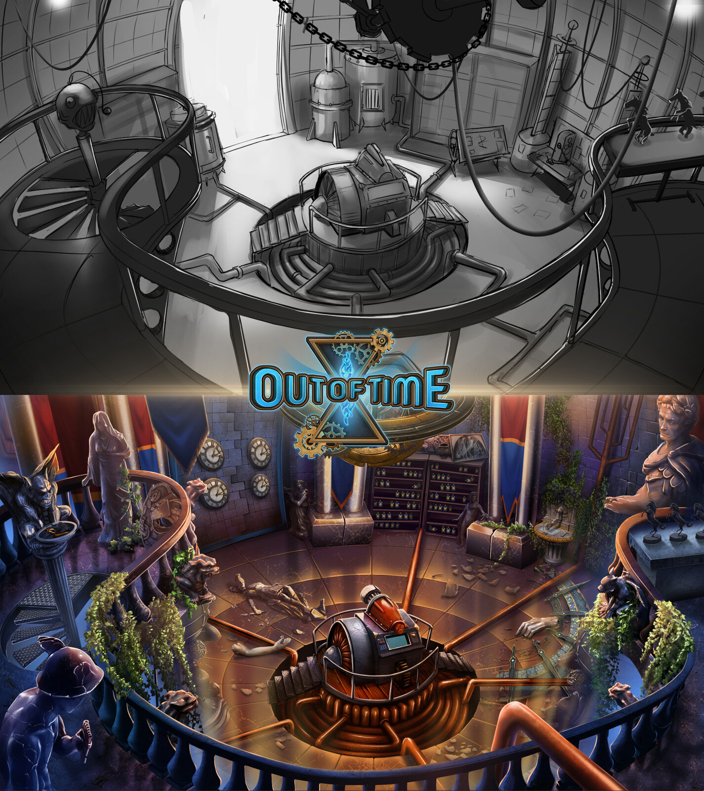 Vladimir Prodanovic - Out of Time from concept to scene