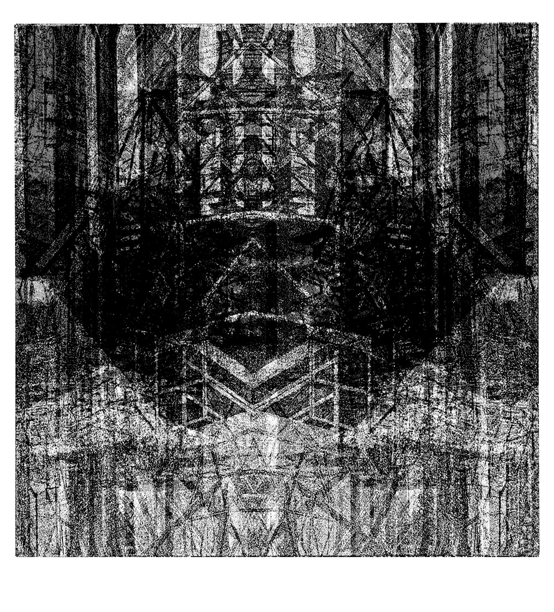 ArtStation - Vlado Goreski -Alexandrian twilight 7, 2022, woodcut, aquatint