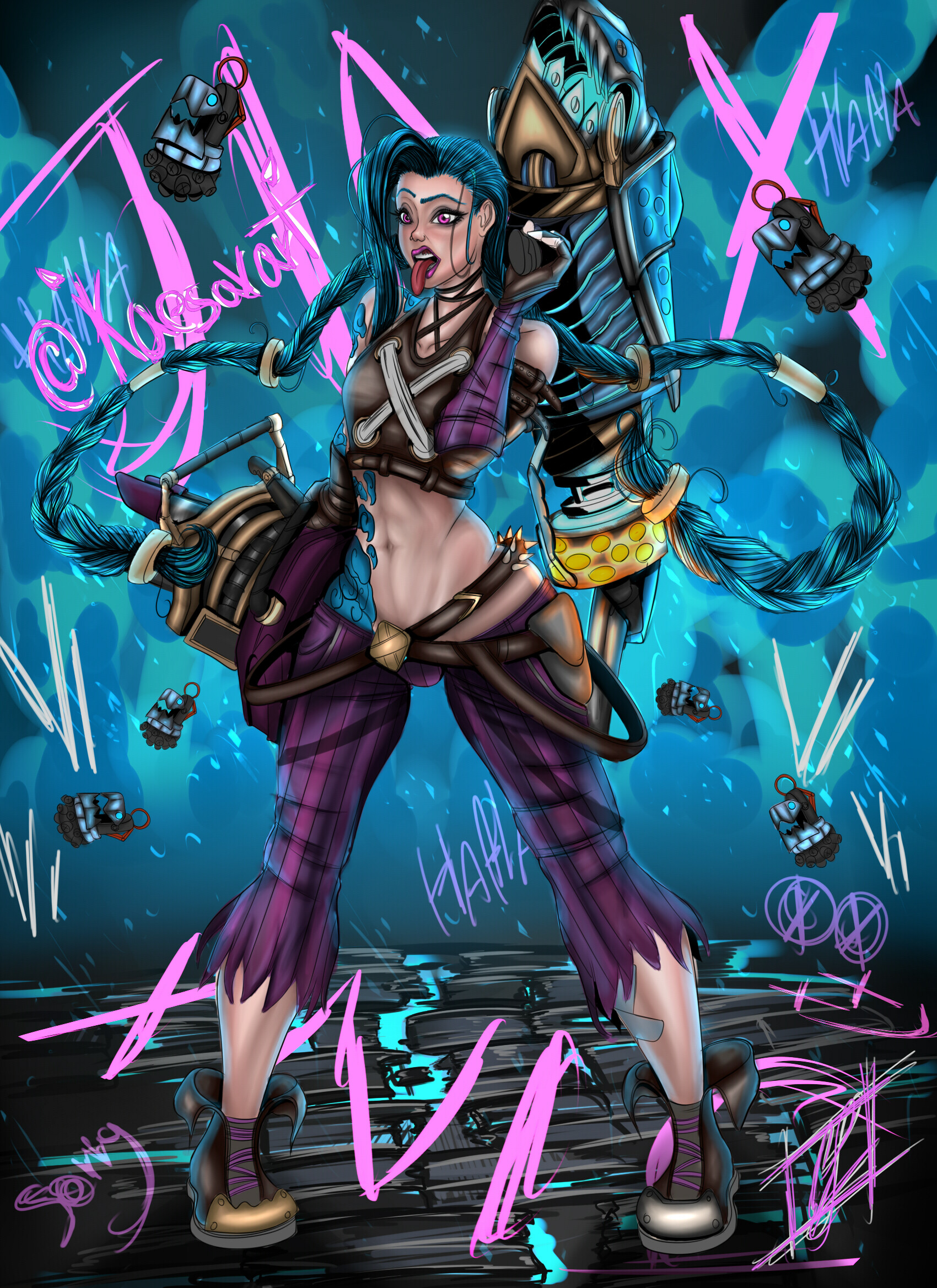 Jinx Lol Fan Art