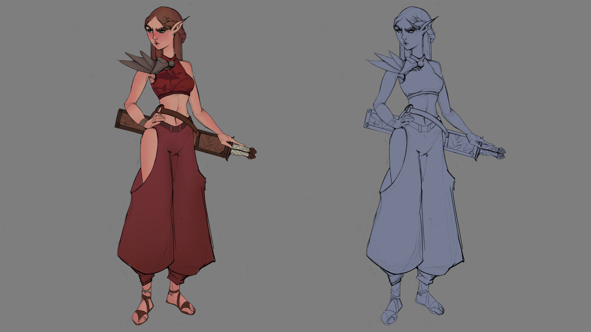 ArtStation - Movement practice