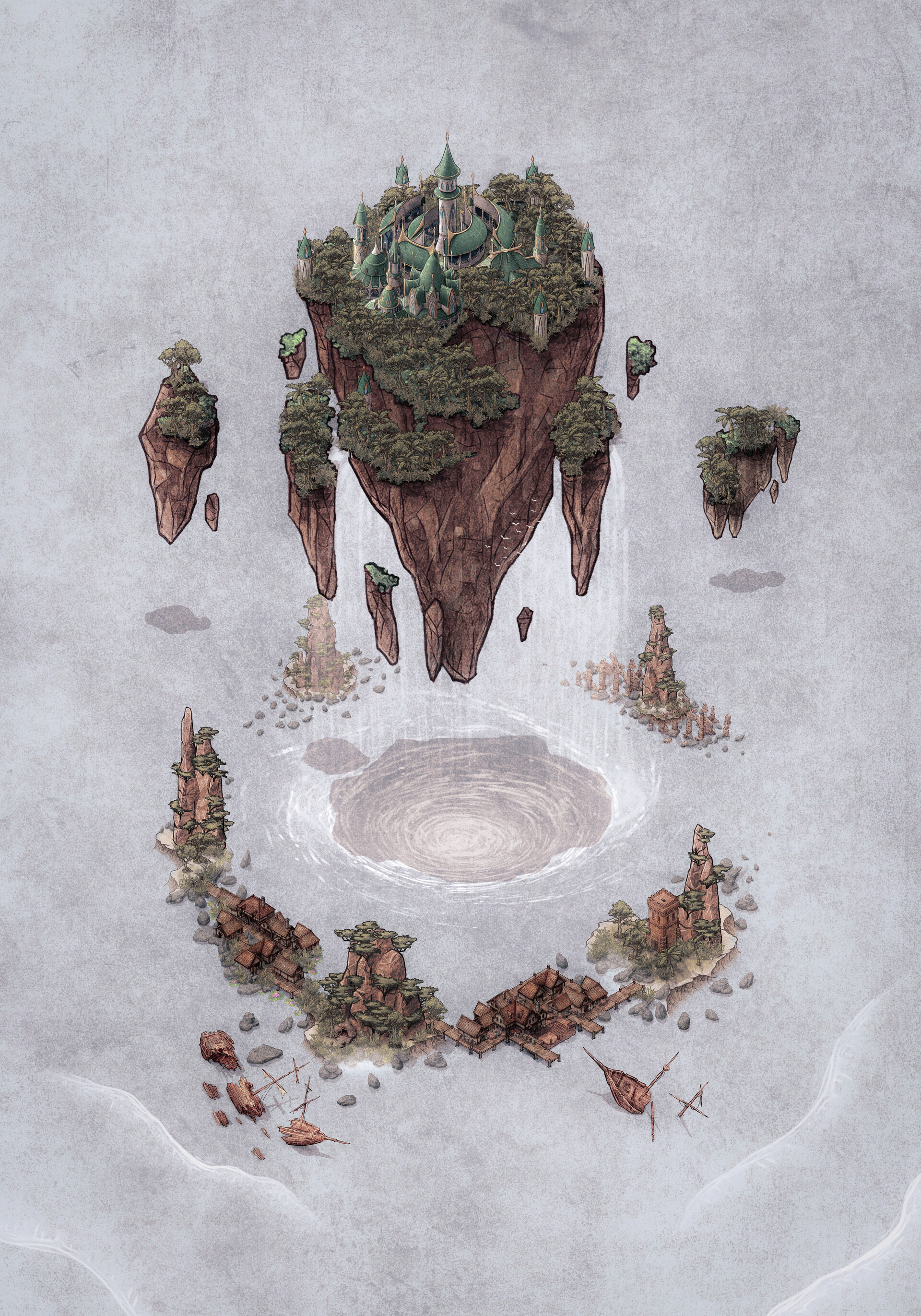 ArtStation - Paradise Lost // Purgatory