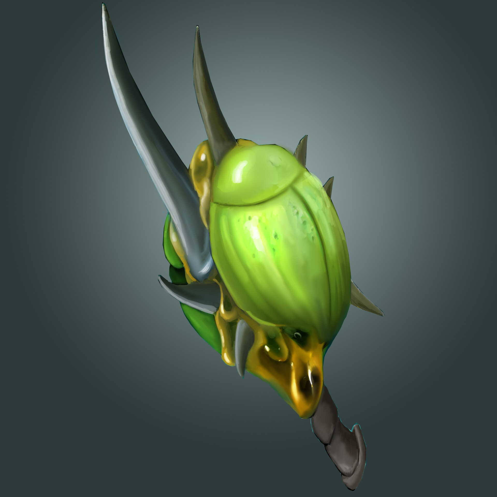 ArtStation - mace sword