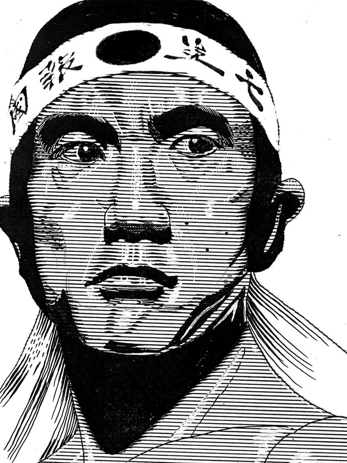 ArtStation - The portrait of Yukio Mishima