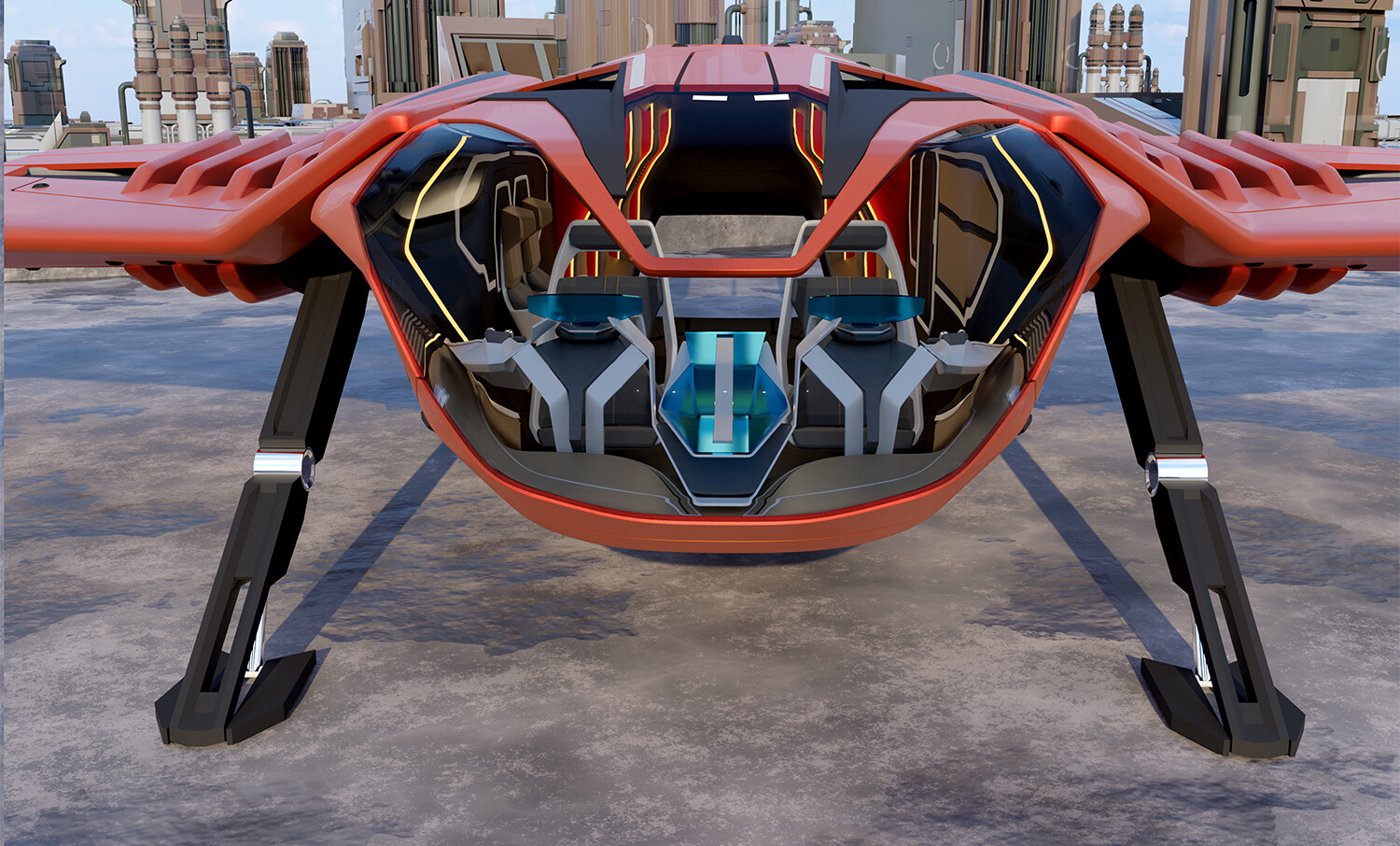 Elysium Bugatti Spaceship