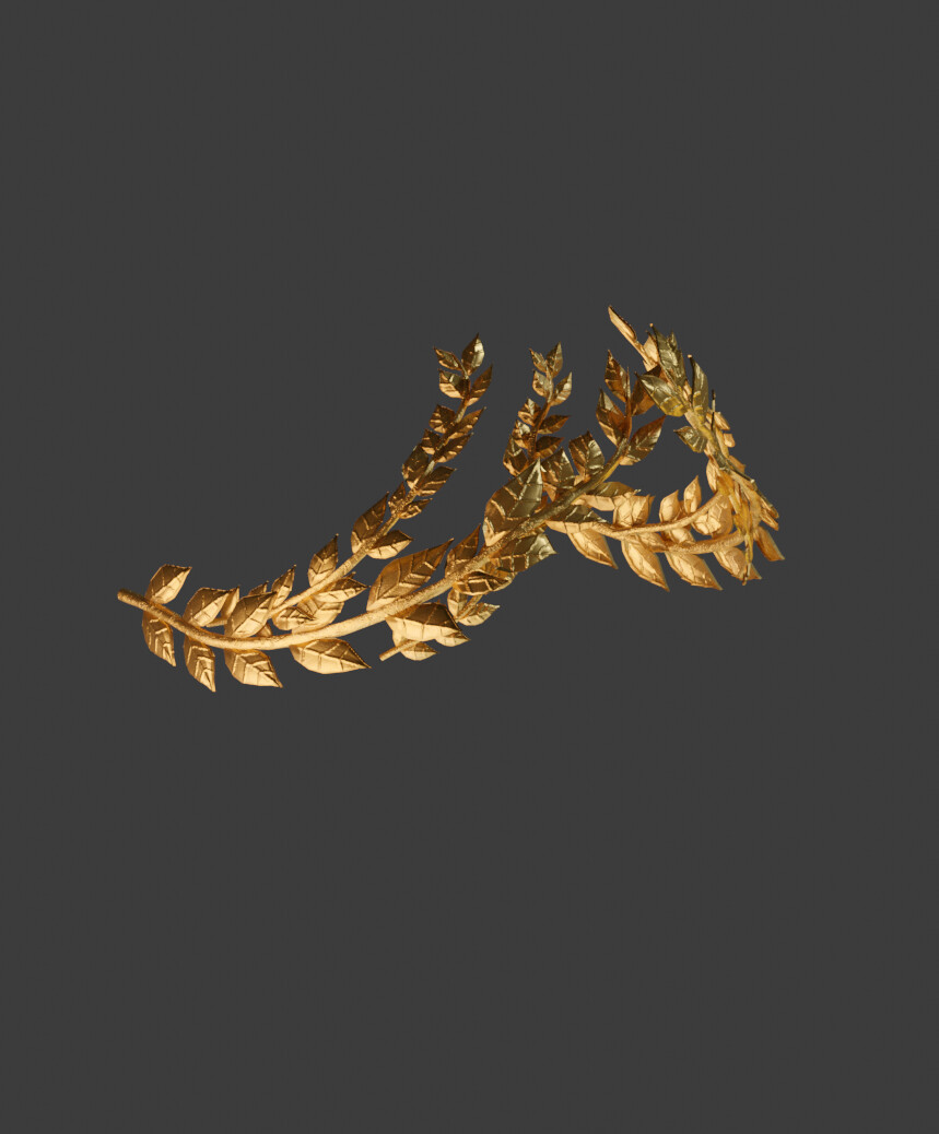 ArtStation - Handmade Athena's Crown (Game Ready 3D Asset)
