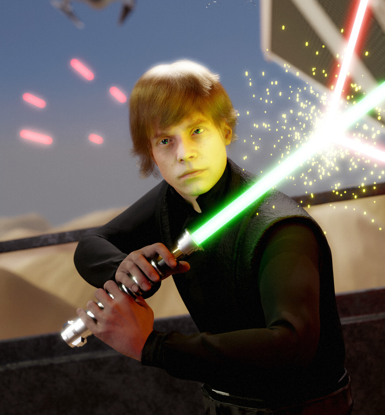 ArtStation - Luke Skywalker