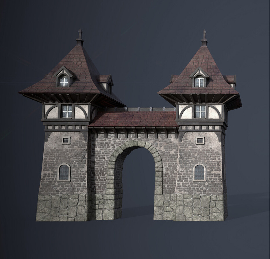 ArtStation - Castle_Arch
